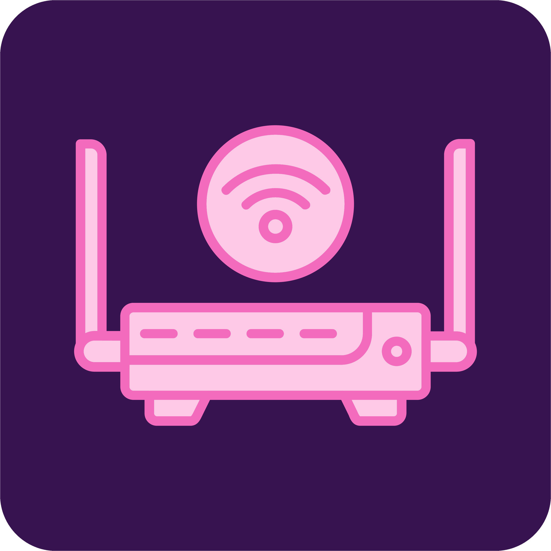 Wifi Router Vector Icon 31010632 Vector Art At Vecteezy