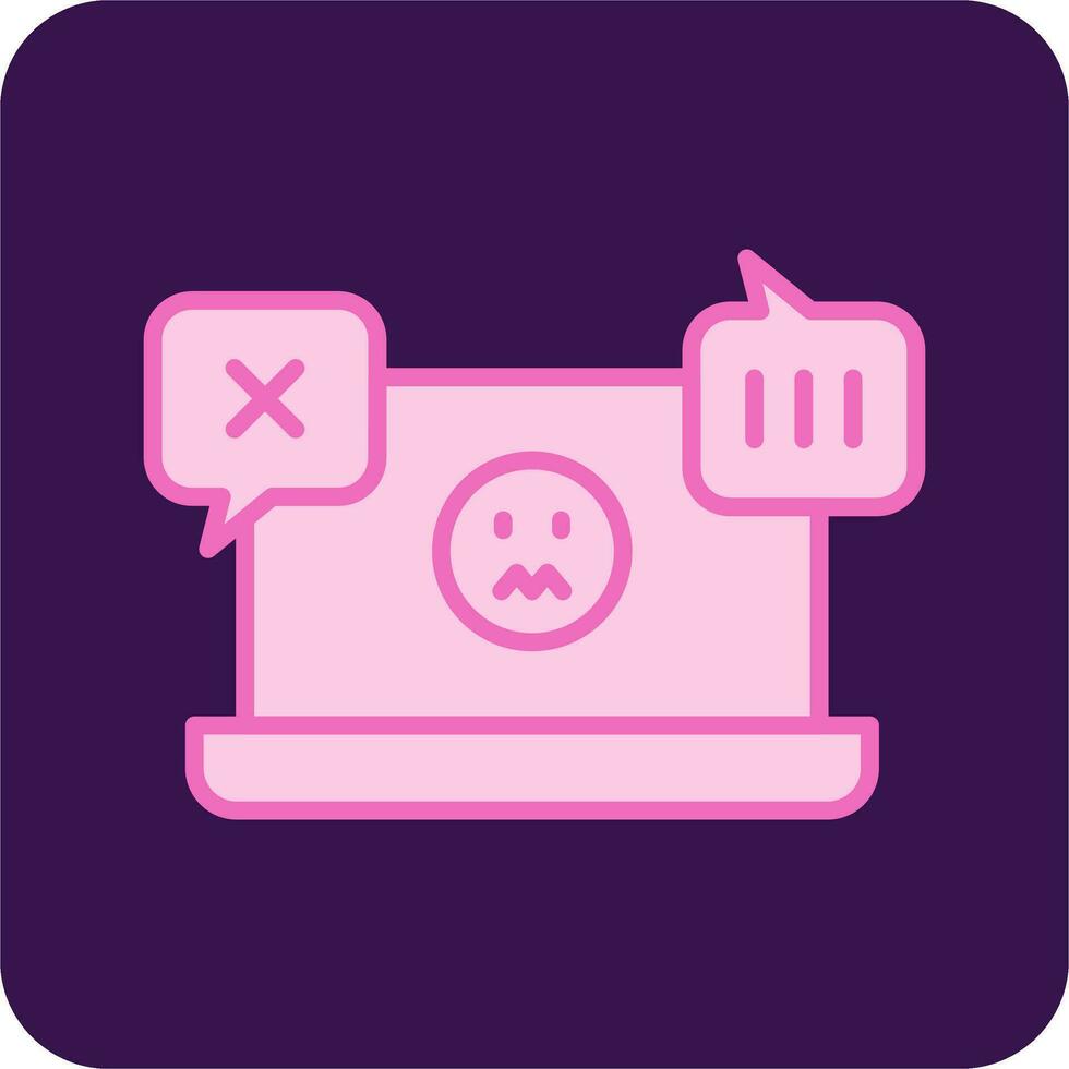 Cyberbullying Vector Icon 31011084 Vector Art At Vecteezy