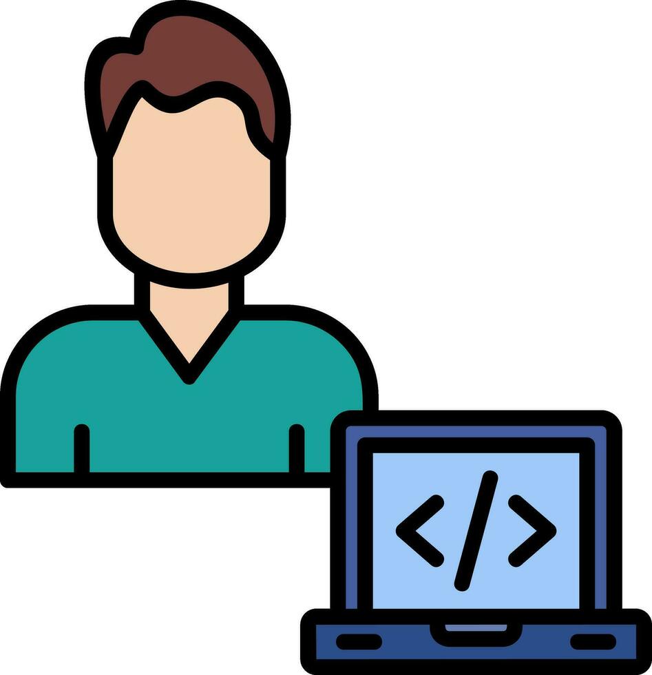 Developer Vector Icon 31012526 Vector Art at Vecteezy