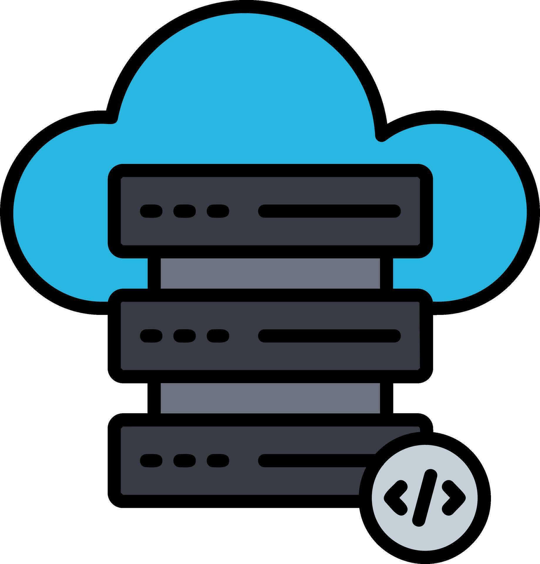 Cloud Server Vector Icon 31012579 Vector Art at Vecteezy