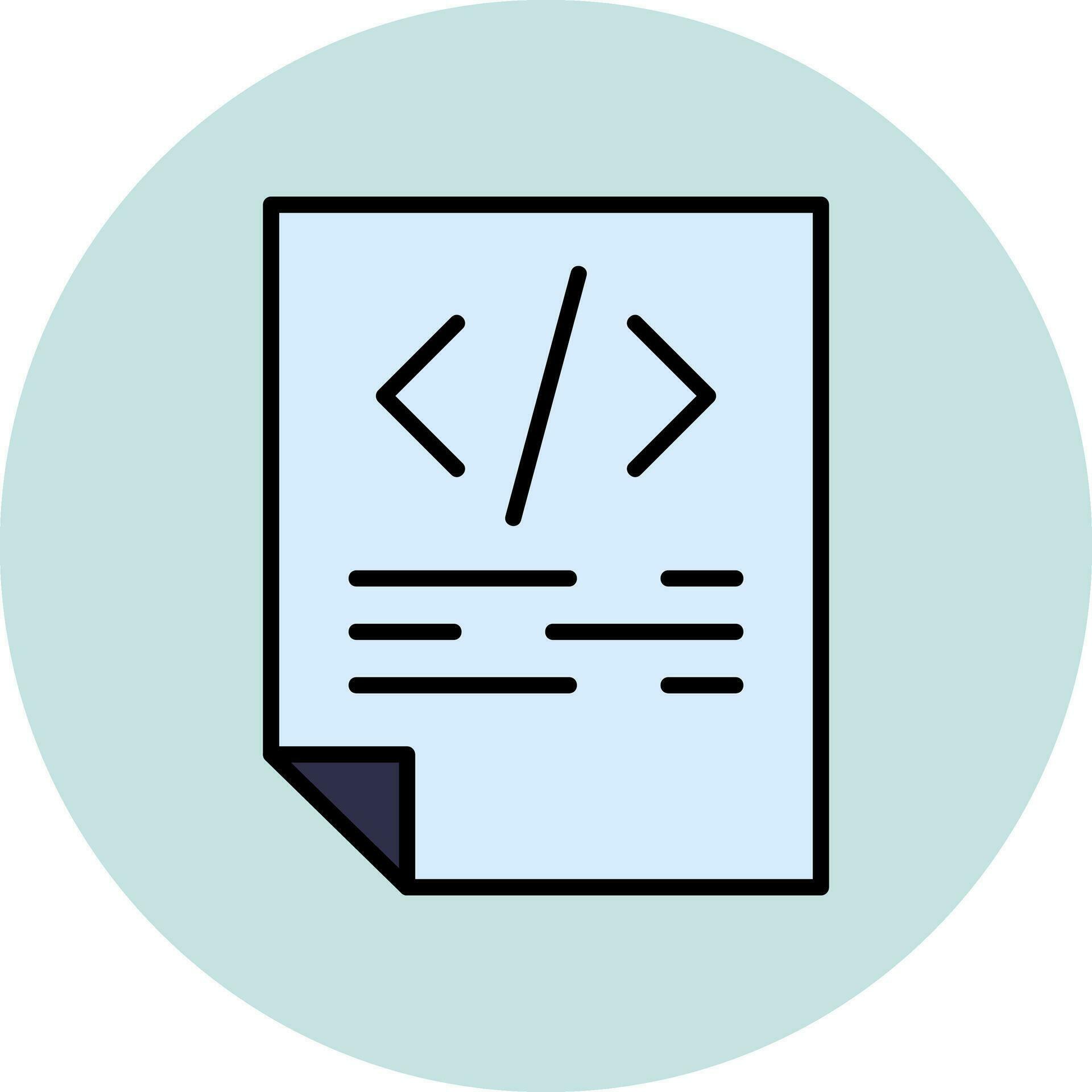 Script Vector Icon 31014975 Vector Art At Vecteezy