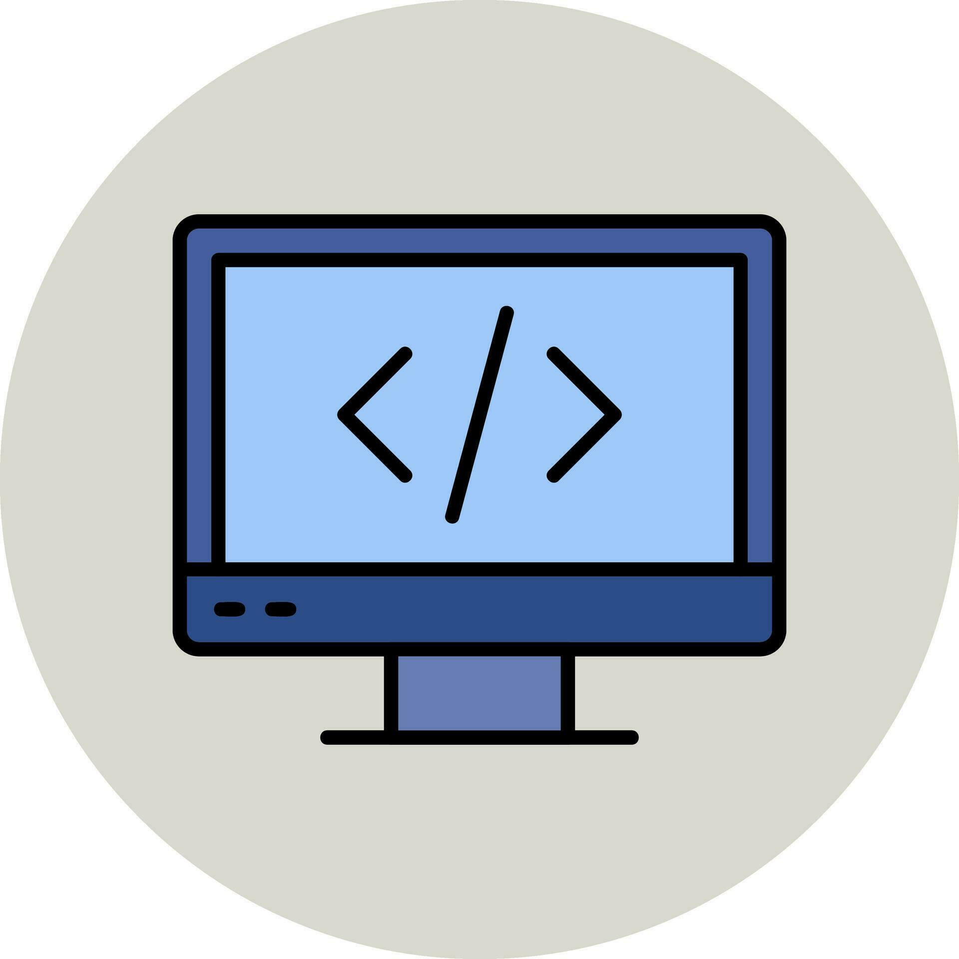 Web Coding Vector Icon 31015074 Vector Art at Vecteezy