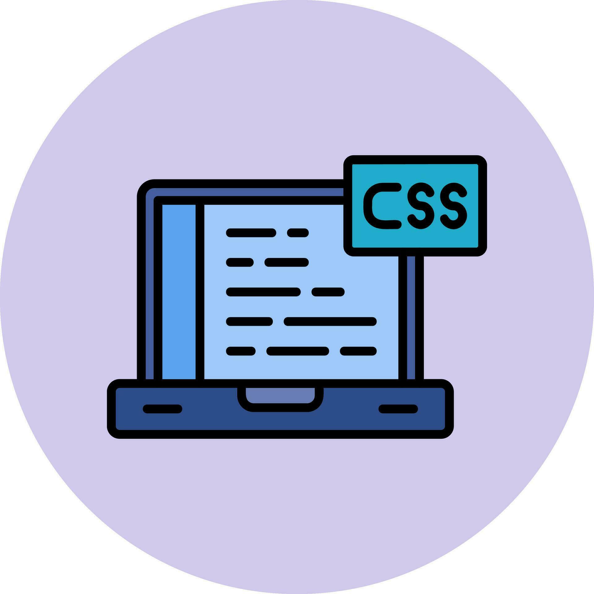 Css Vector Icon 31015084 Vector Art at Vecteezy