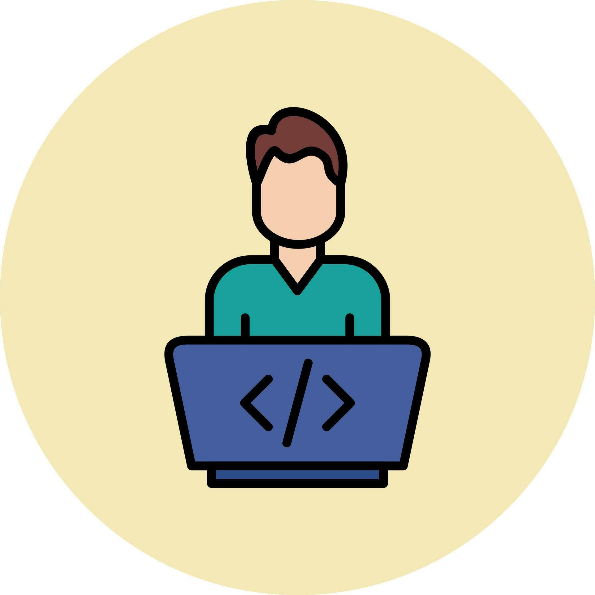 Programmer Vector Icon 31015090 Vector Art at Vecteezy