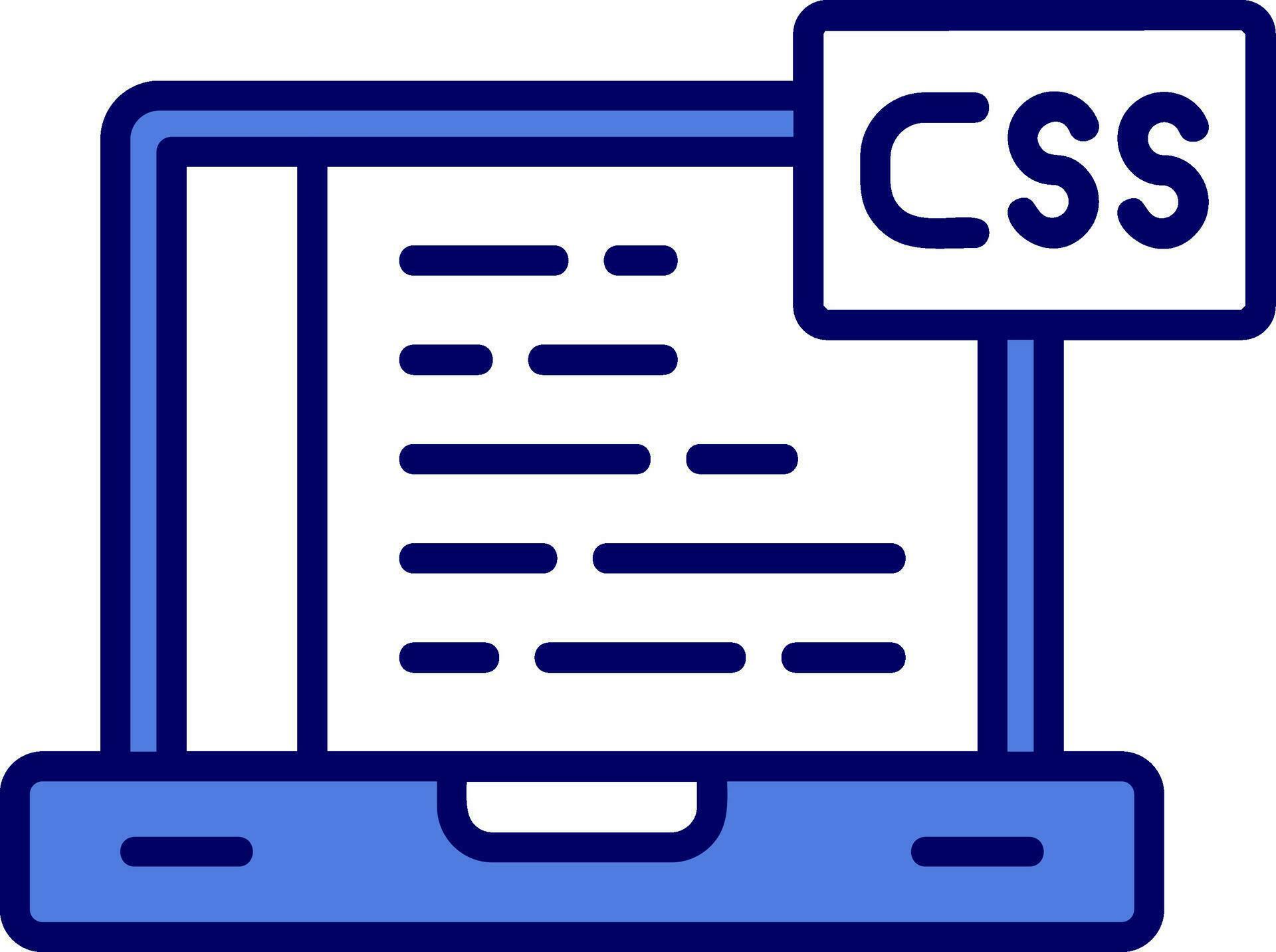 Css Vector Icon 31016751 Vector Art at Vecteezy