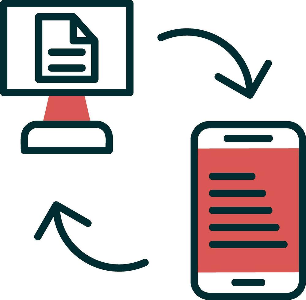 Data Transfer Vector Icon 31017722 Vector Art at Vecteezy