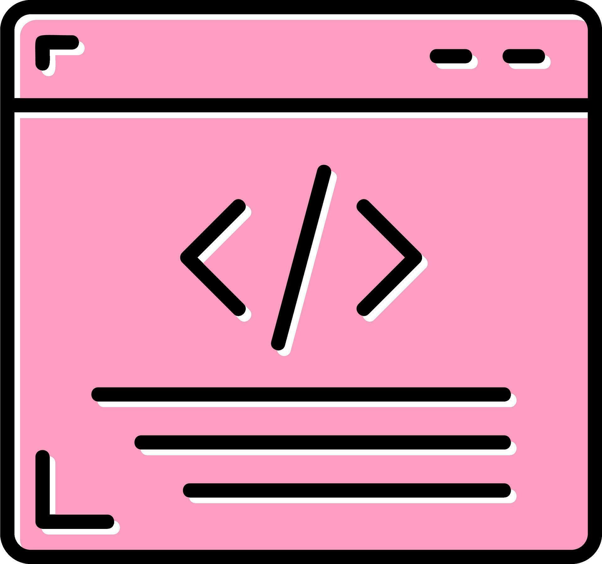 Web Programming Vector Icon 31019046 Vector Art At Vecteezy