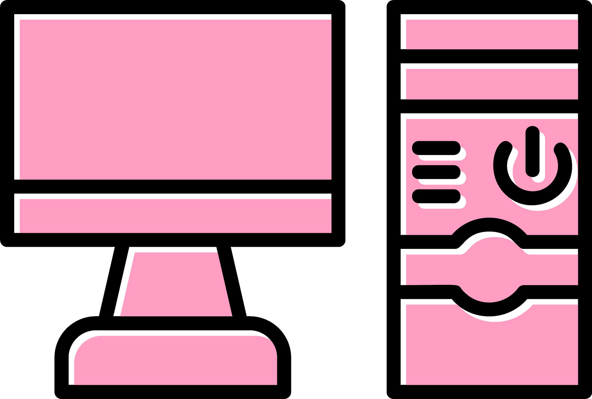 Computer Vector Icon 31019451 Vector Art at Vecteezy