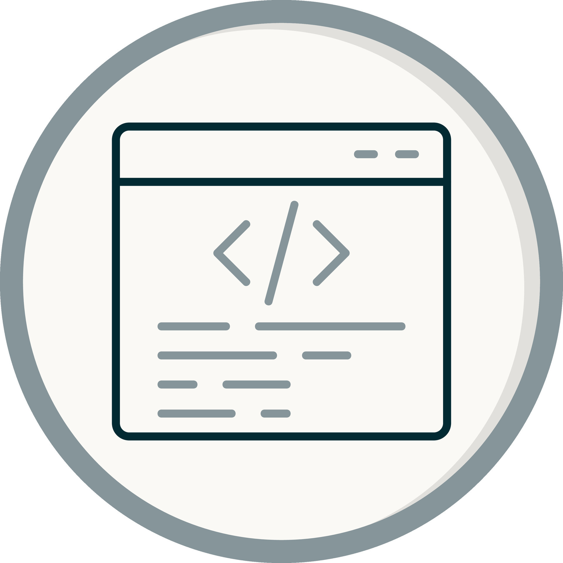 Web Programming Vector Icon 31019940 Vector Art At Vecteezy