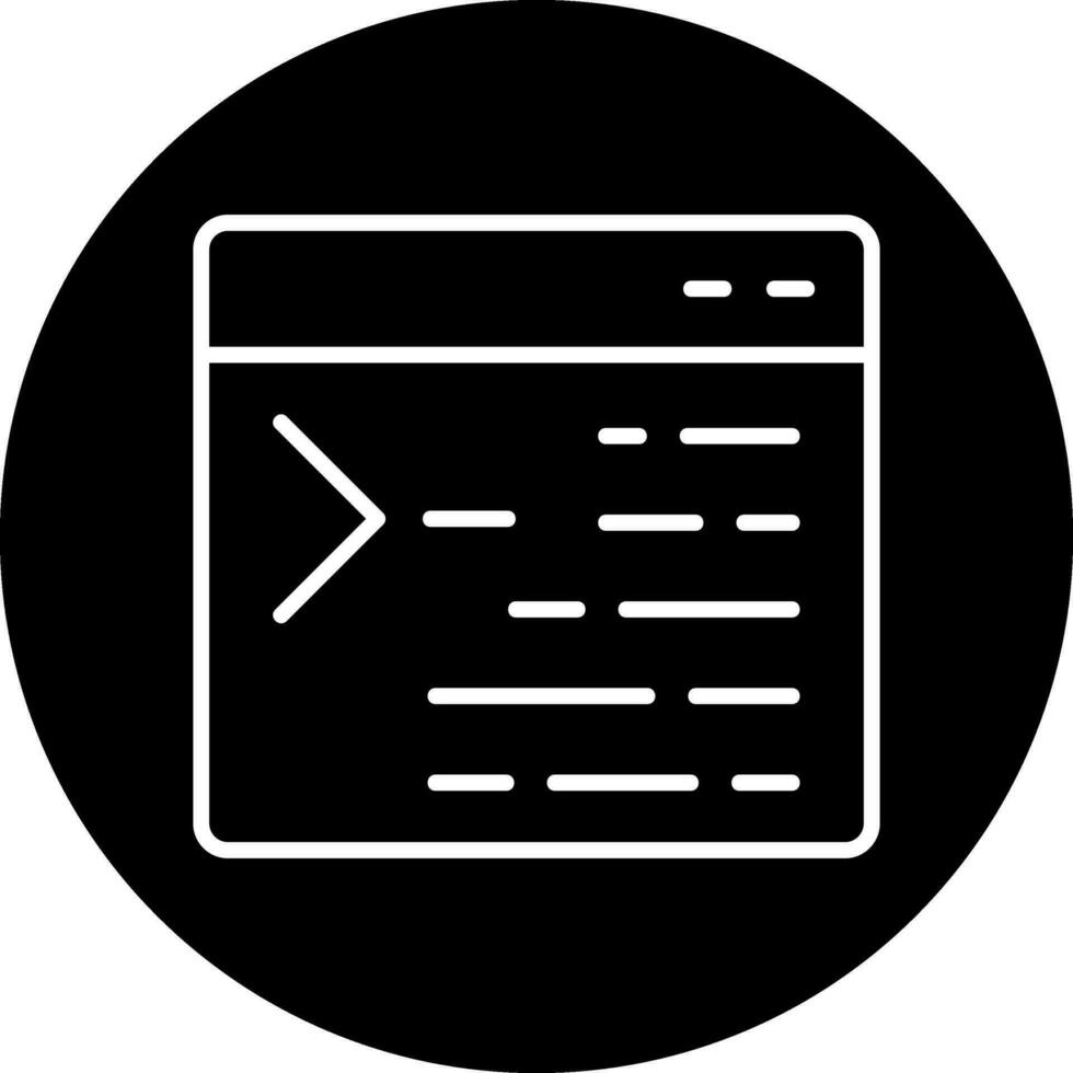 Code Terminal Vector Icon 31020747 Vector Art at Vecteezy