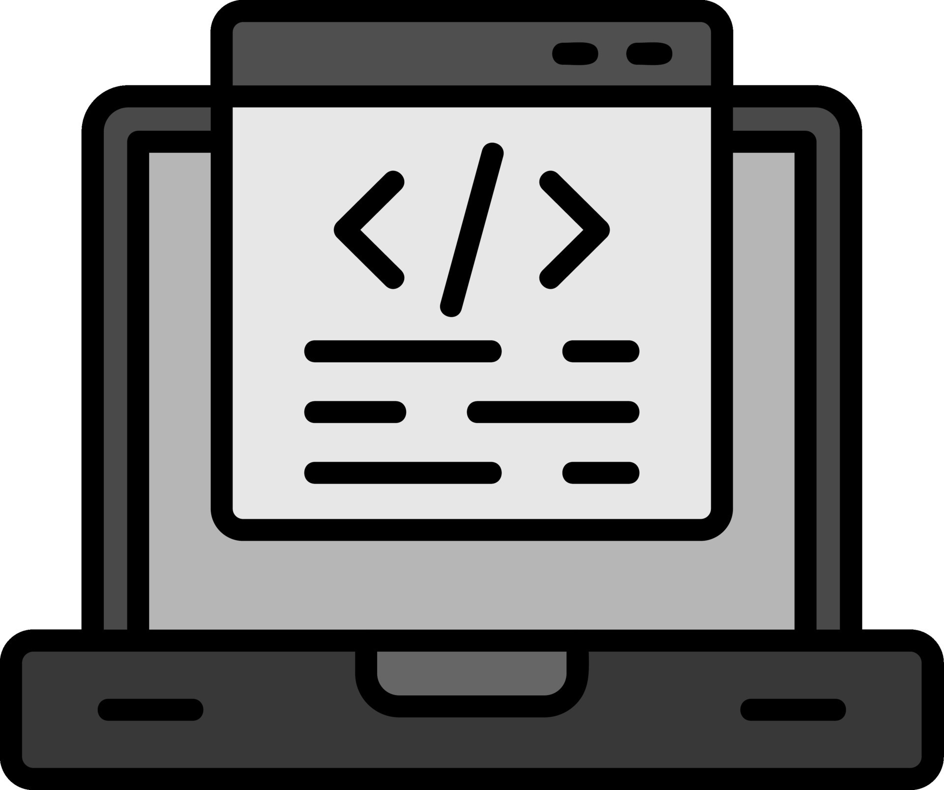 Programming Vector Icon 31021564 Vector Art At Vecteezy