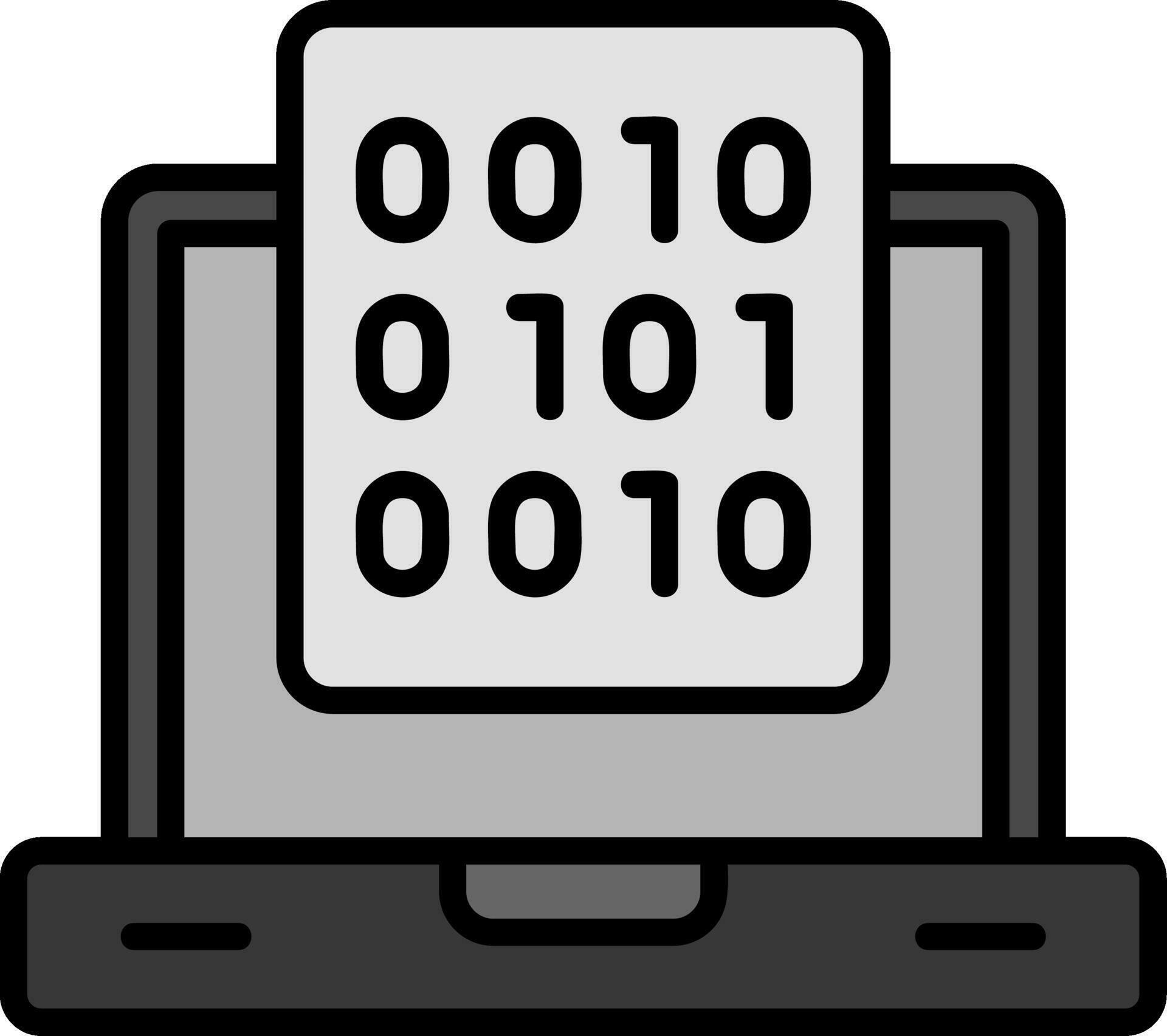 Binary Data Vector Icon 31021624 Vector Art at Vecteezy