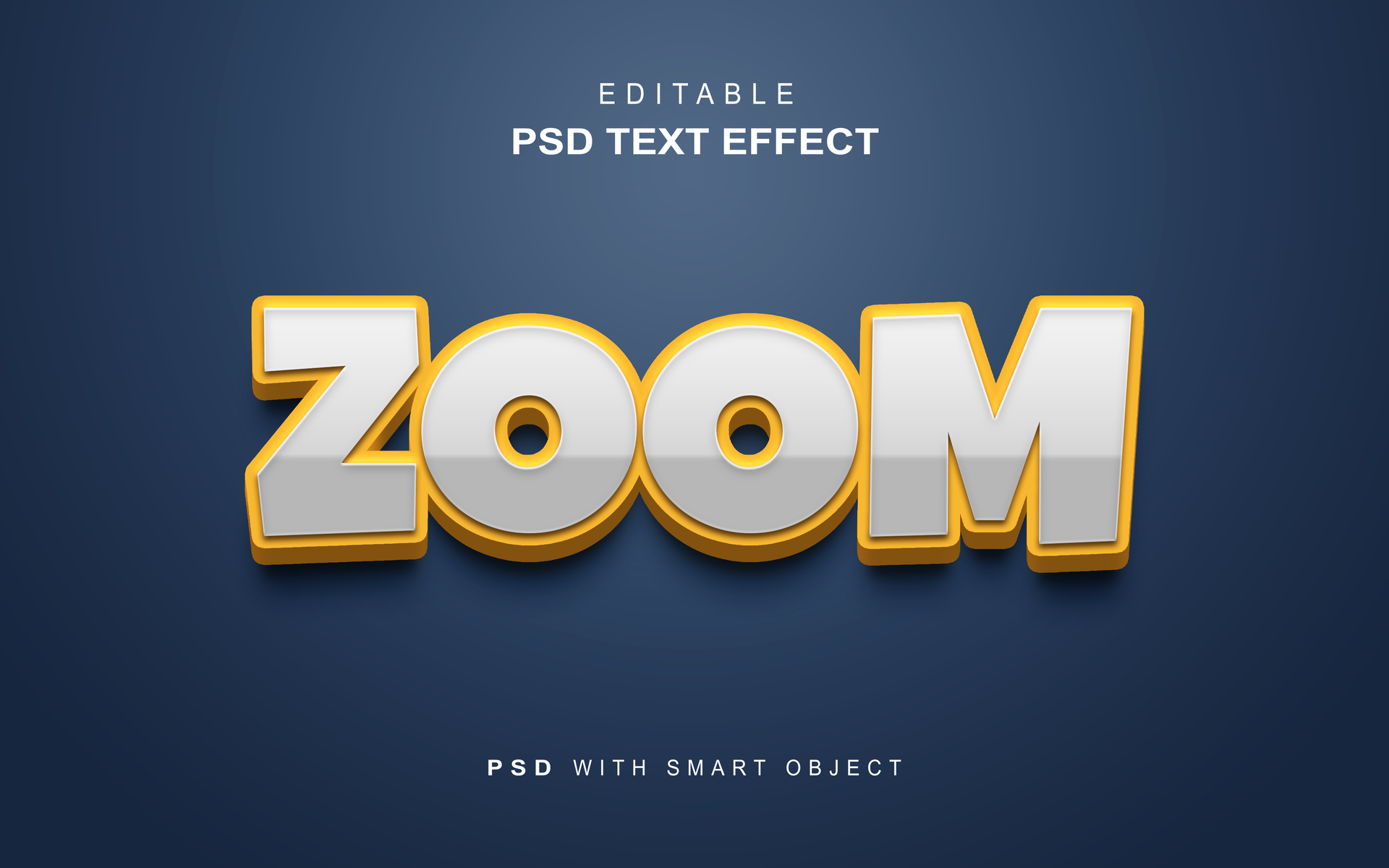 Editable Zoom Text Effect 31025310 PSD