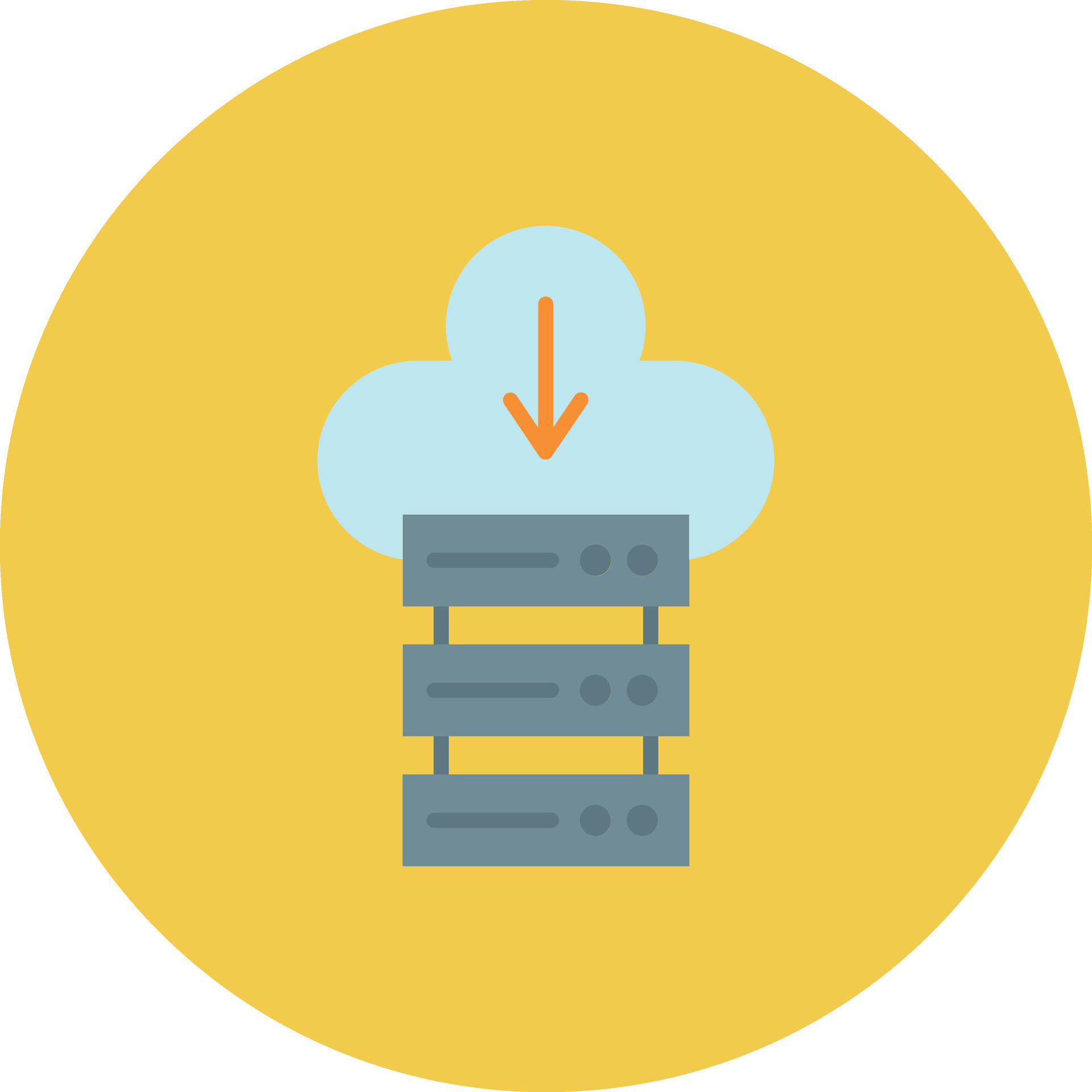 icono de vector de base de datos en la nube 31063975 Vector en Vecteezy