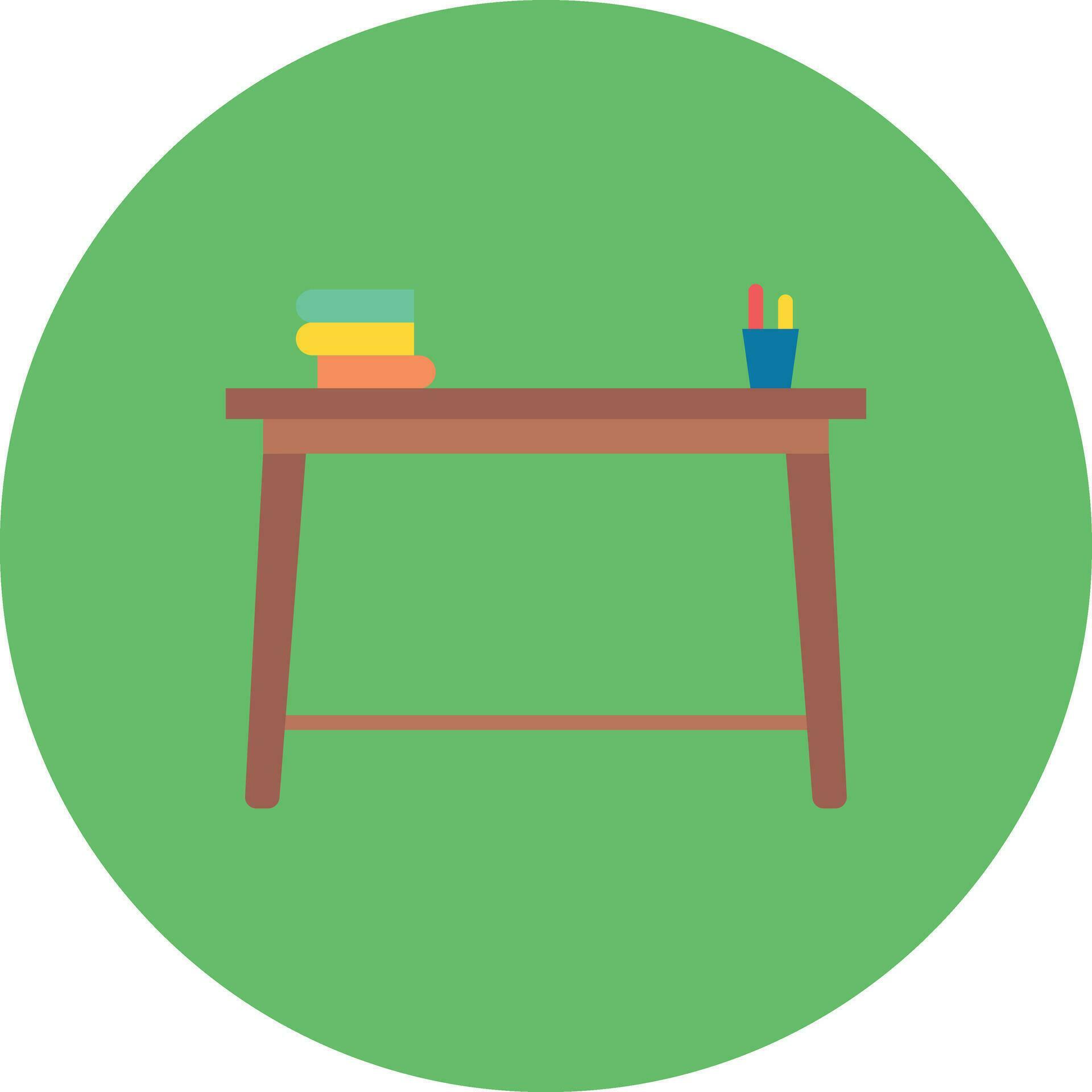 School Desk Vector Icon 31064234 Vector Art At Vecteezy