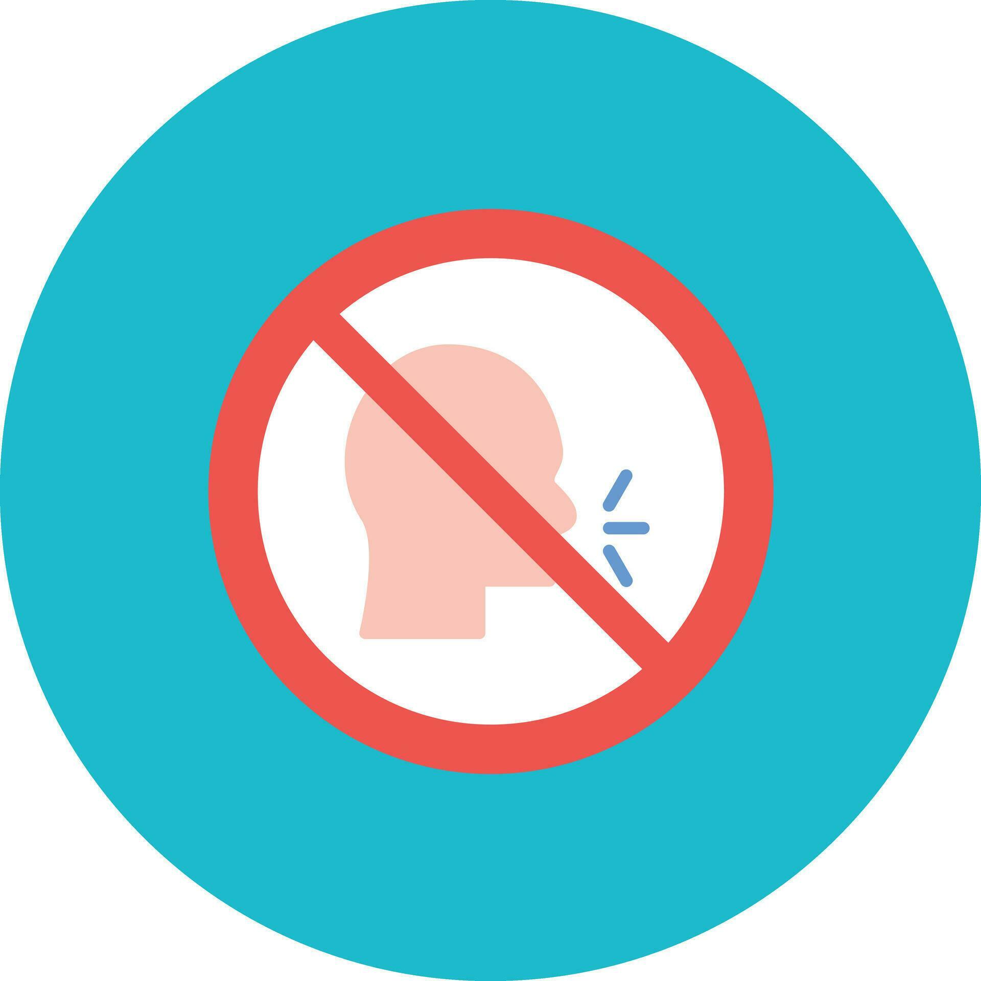 No Talking Vector Icon 31065280 Vector Art at Vecteezy