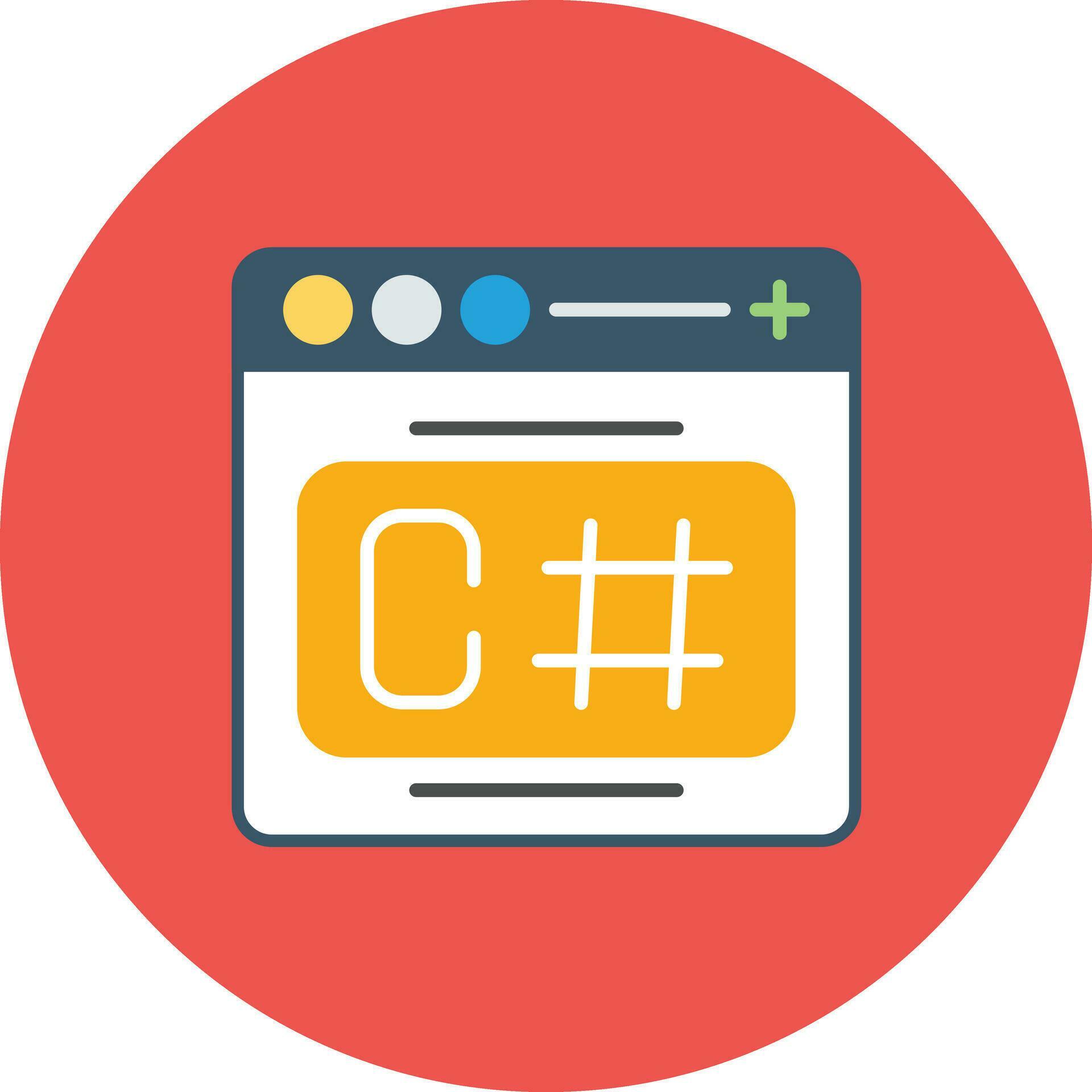 C Sharp Vector Icon 31068965 Vector Art at Vecteezy