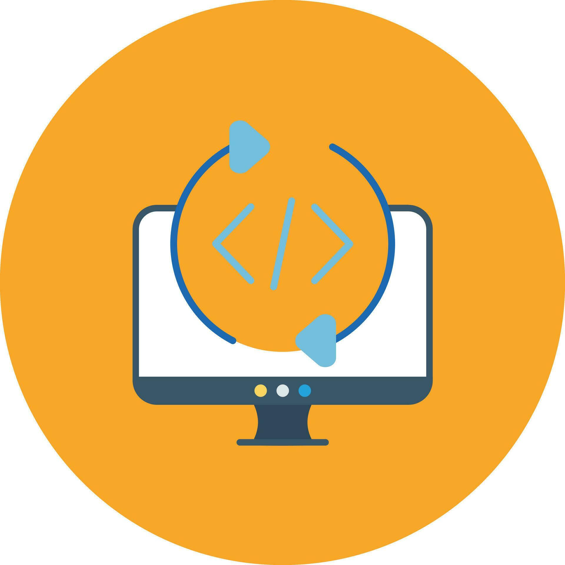 Programming Cycle Vector Icon 31069011 Vector Art at Vecteezy