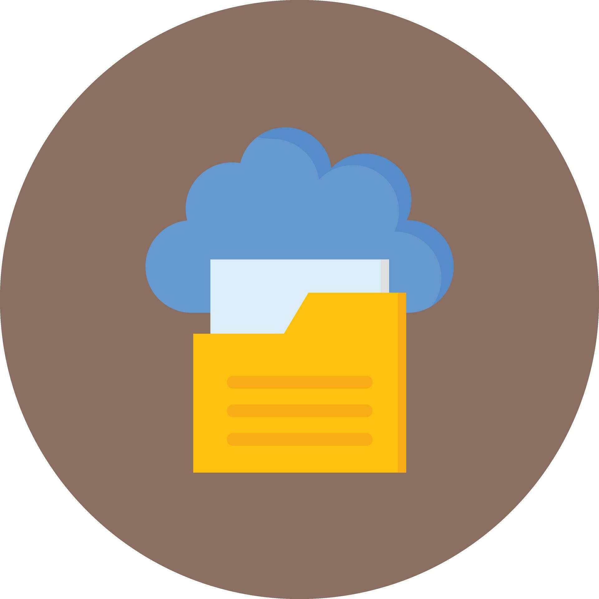 Cloud Folder Vector Icon 31069683 Vector Art at Vecteezy