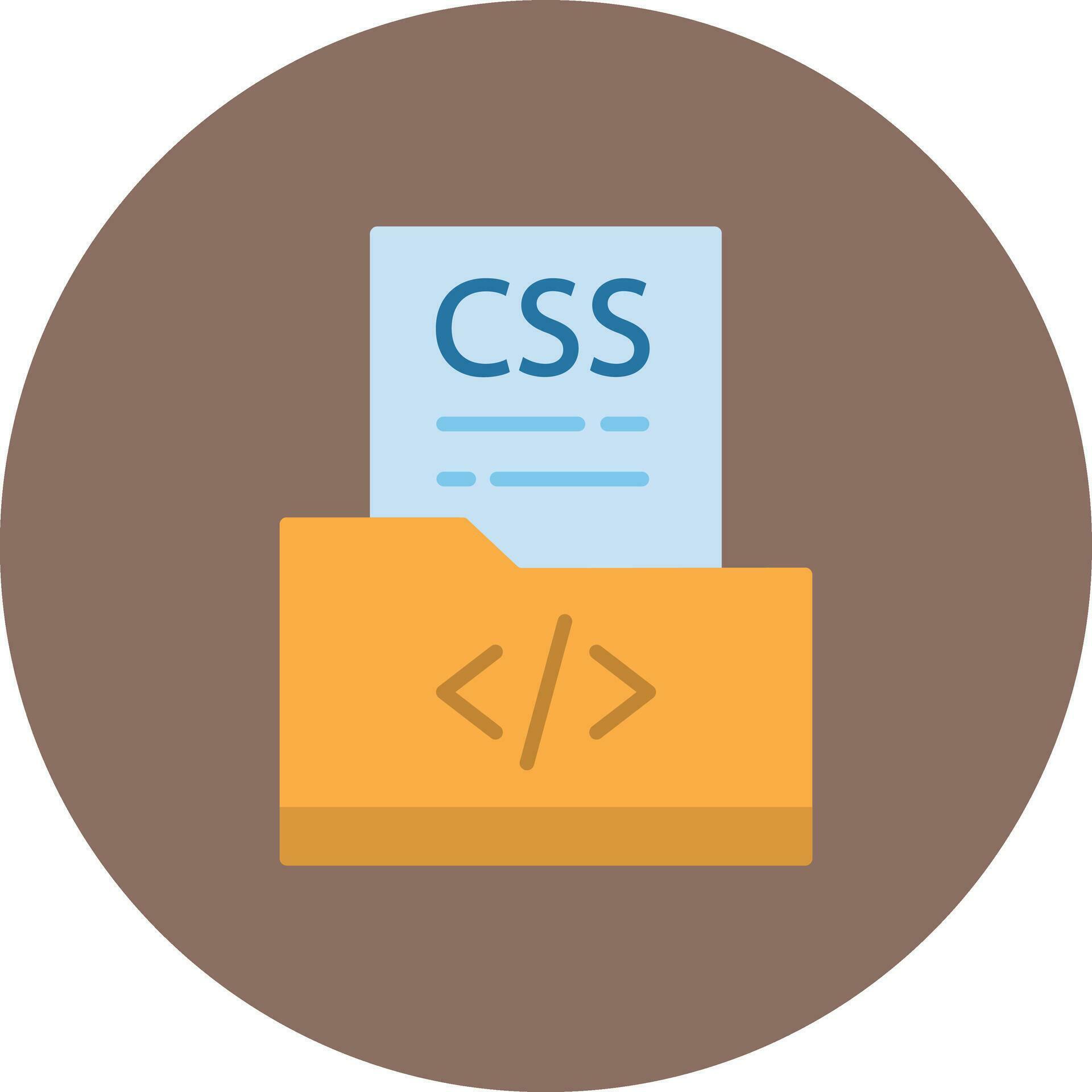 CSS File Vector Icon 31070587 Vector Art at Vecteezy