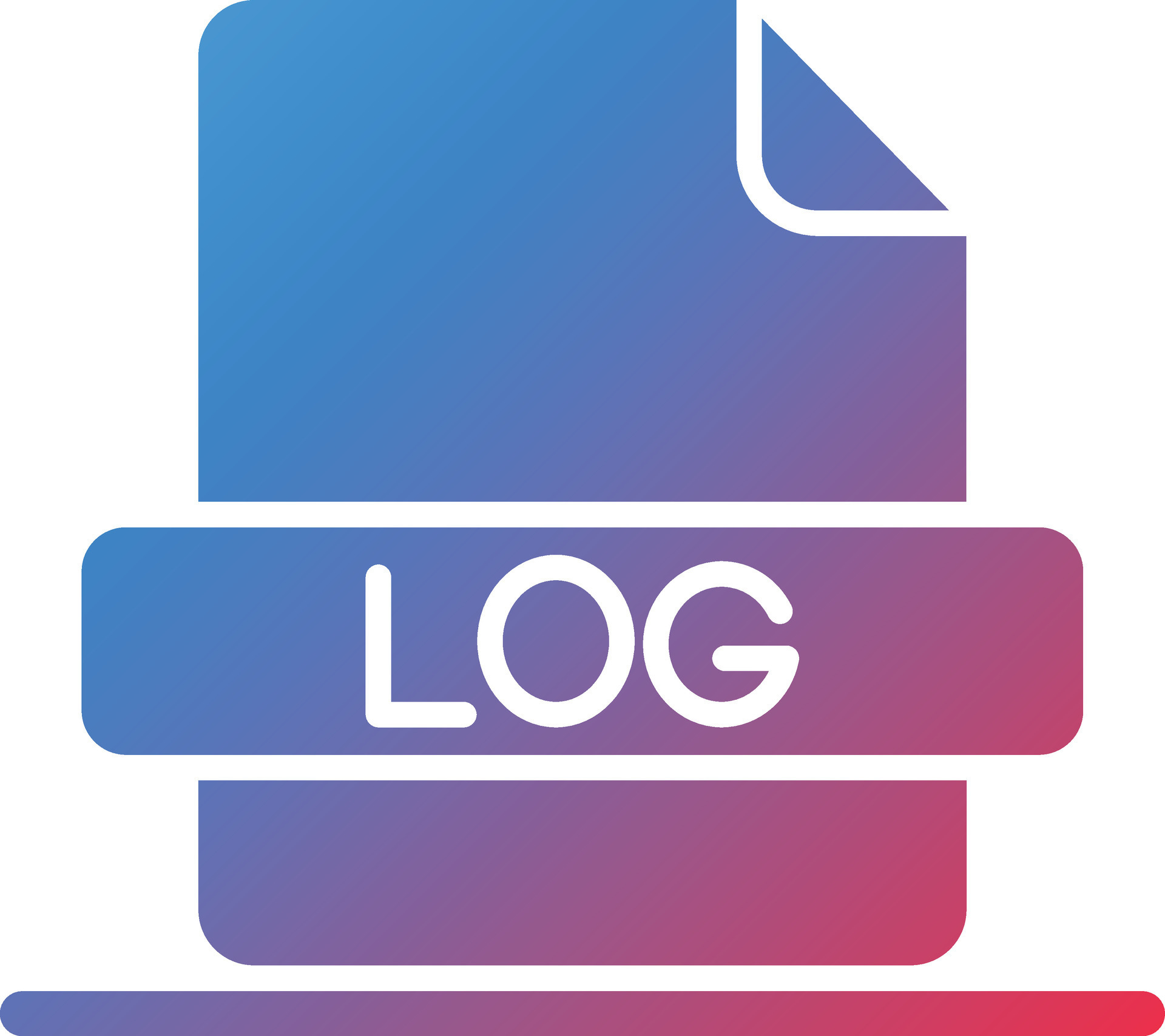 Log File Vector Icon 31082372 Vector Art at Vecteezy