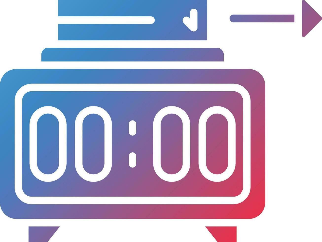 Clock Out Vector Icon 31084930 Vector Art At Vecteezy