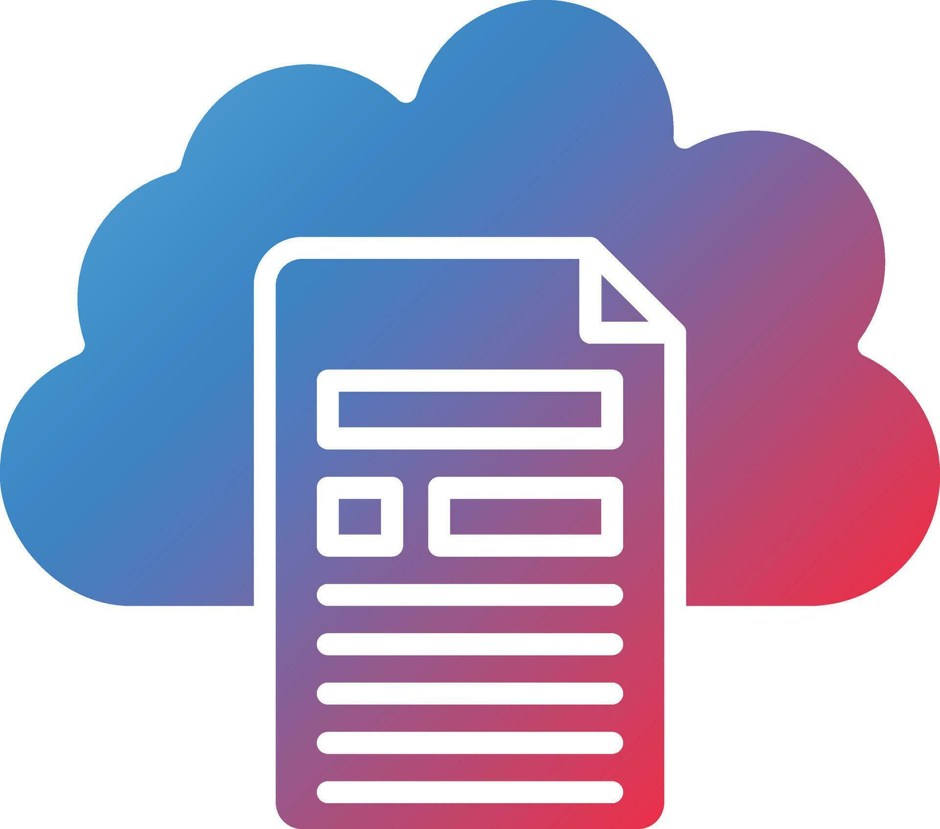 Cloud File Vector Icon 31085687 Vector Art at Vecteezy