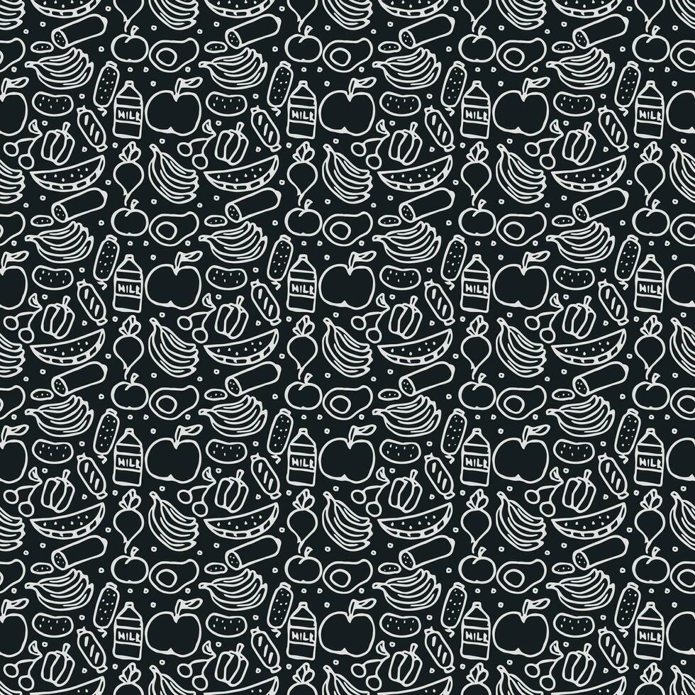 Seamless food pattern. Doodle food background 31091370 Vector Art at ... Seamless food pattern. Doodle food background 31091370 Vector Art at ...