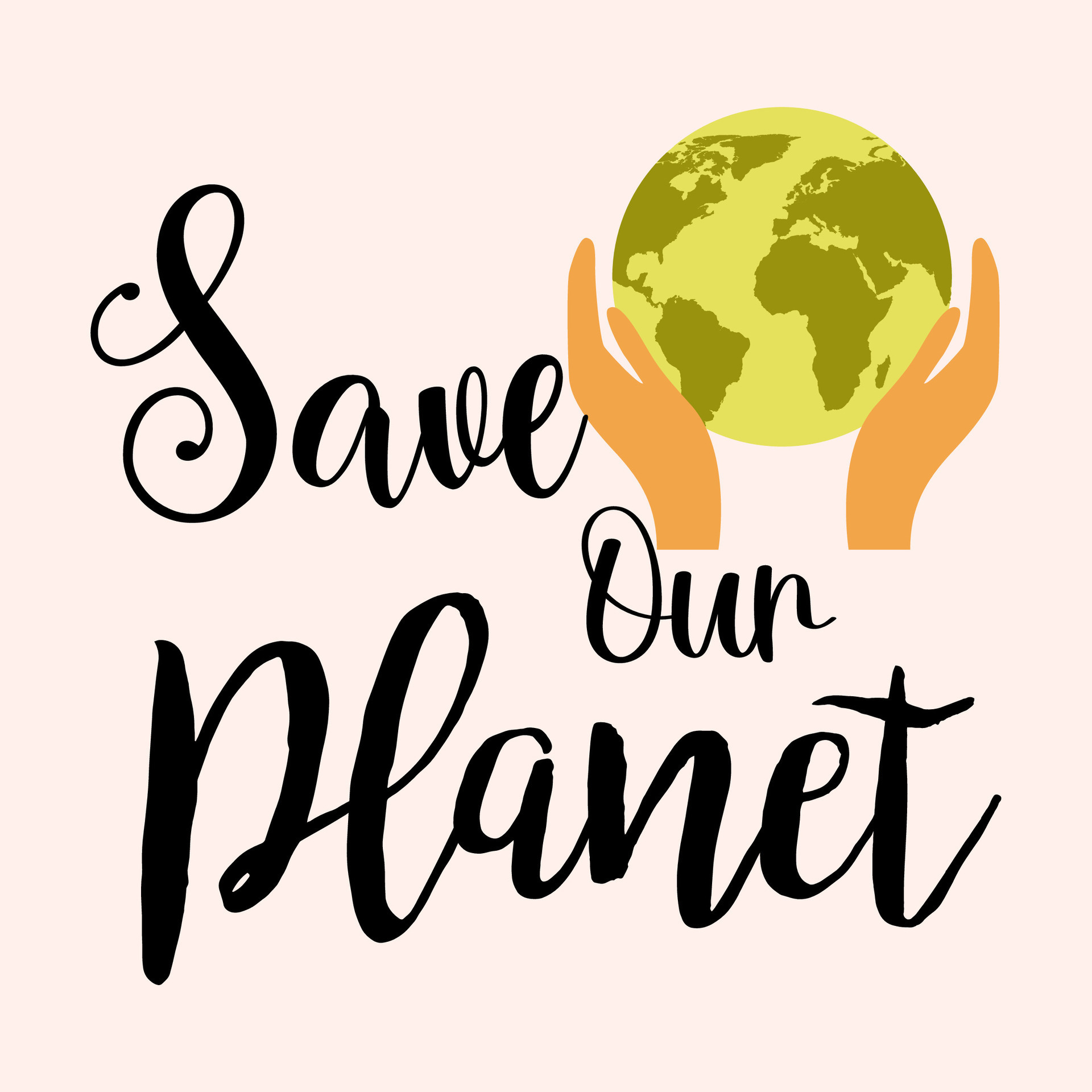 Lettering save our planet 31092151 Vector Art at Vecteezy Lettering save our planet 31092151 Vector Art at Vecteezy