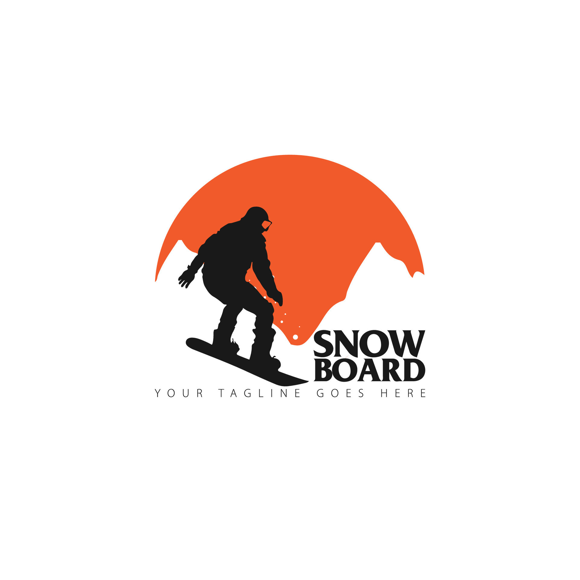 snowboard logo vector 31094157 Vector Art at Vecteezy