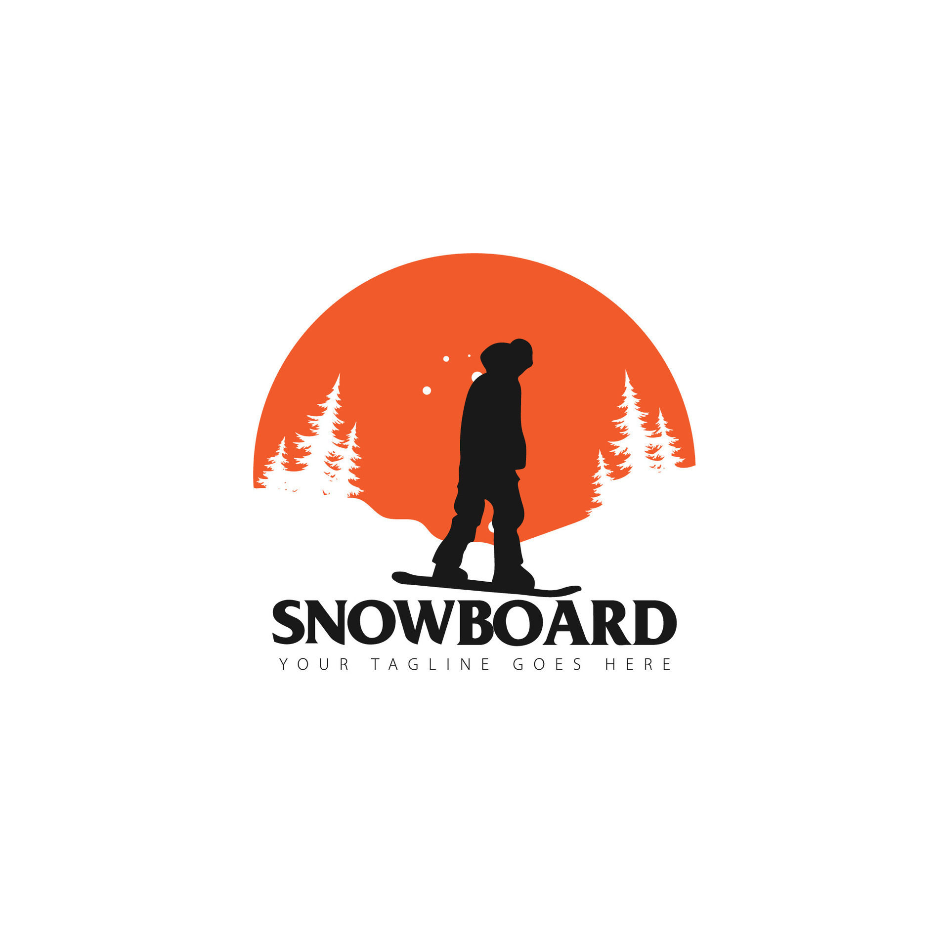 snowboard logo vector 31094163 Vector Art at Vecteezy