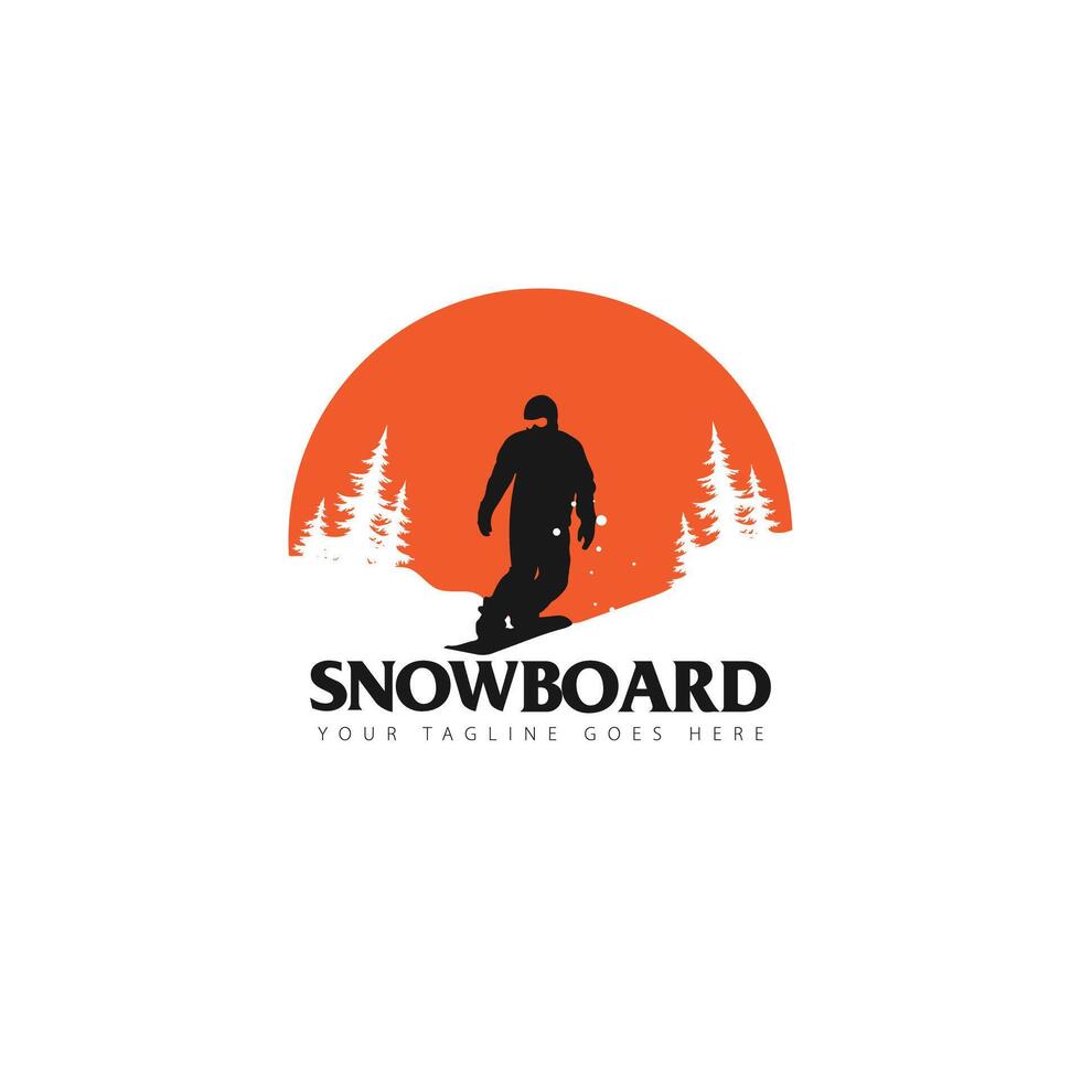snowboard logo vector 31094177 Vector Art at Vecteezy