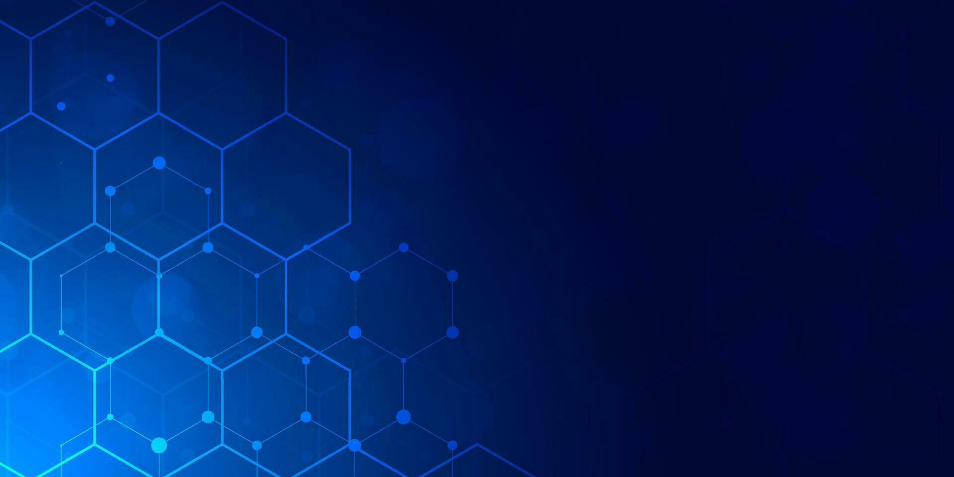 Digital Technology Speed Connect Blue Green Background Cyber Nano Information Abstract