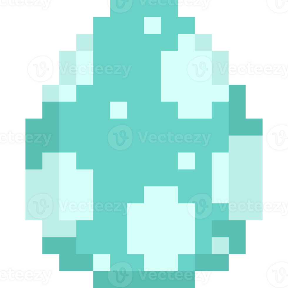 Pixel Art Easter Egg Icon 31098029 Png