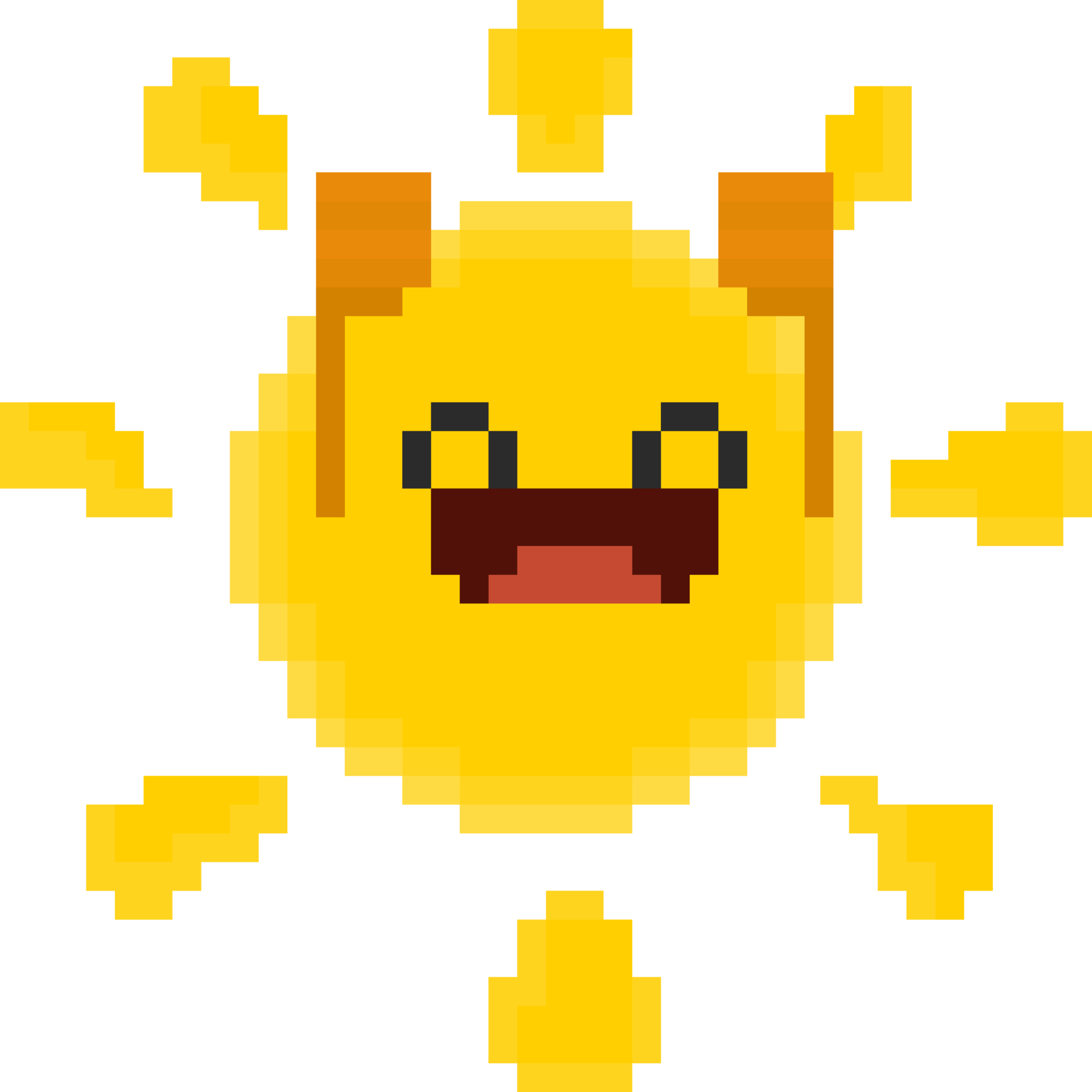 Pixel art cartoon happy sun character 31098094 PNG Pixel art cartoon happy sun character 31098094 PNG