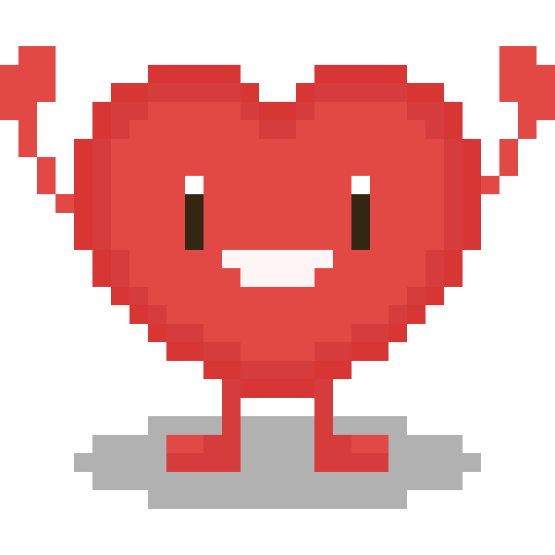 Pixel art cartoon happy heart character 31098237 PNG Pixel art cartoon happy heart character 31098237 PNG