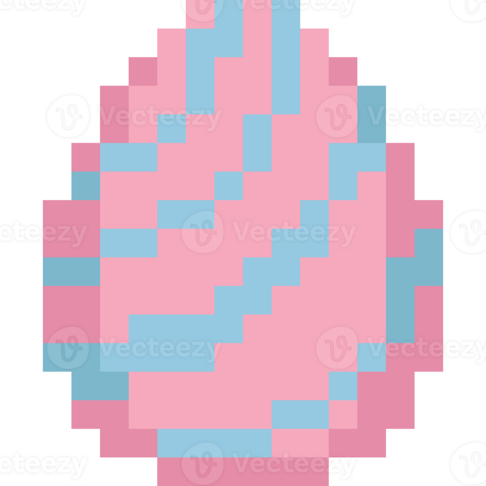 Pixel Art Easter Egg Icon 31098270 Png