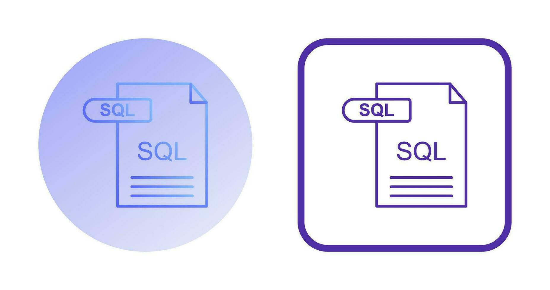 icono de vector de sql 31100132 Vector en Vecteezy