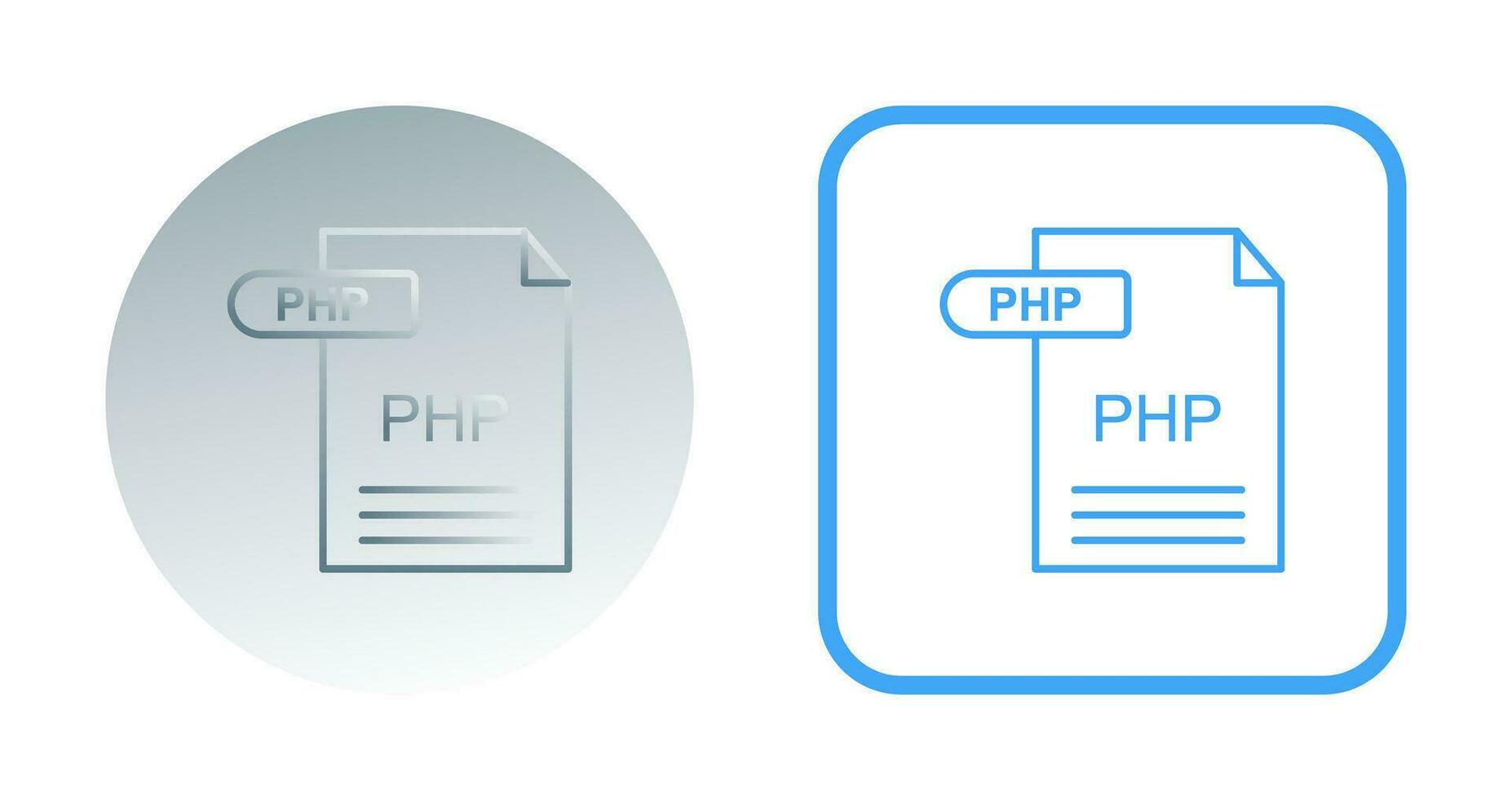 PHP Vector Icon 31100218 Vector Art at Vecteezy