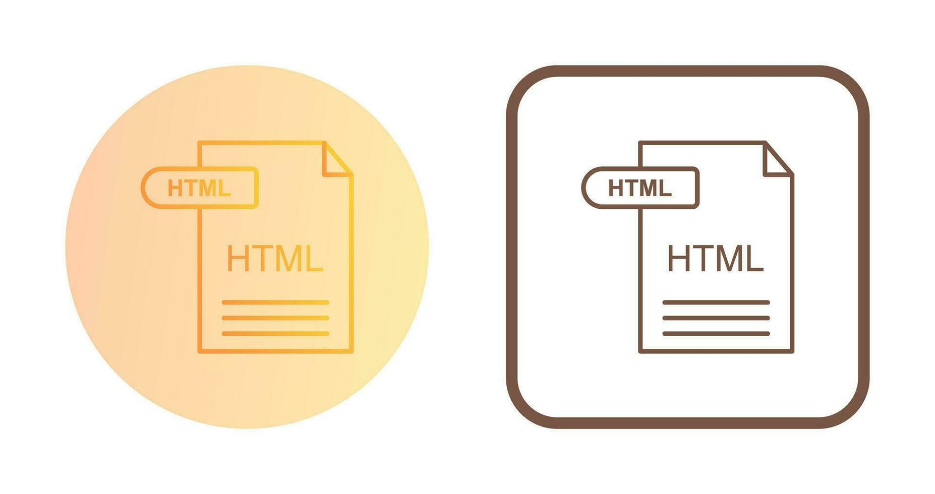 HTML Vector Icon 31100242 Vector Art at Vecteezy