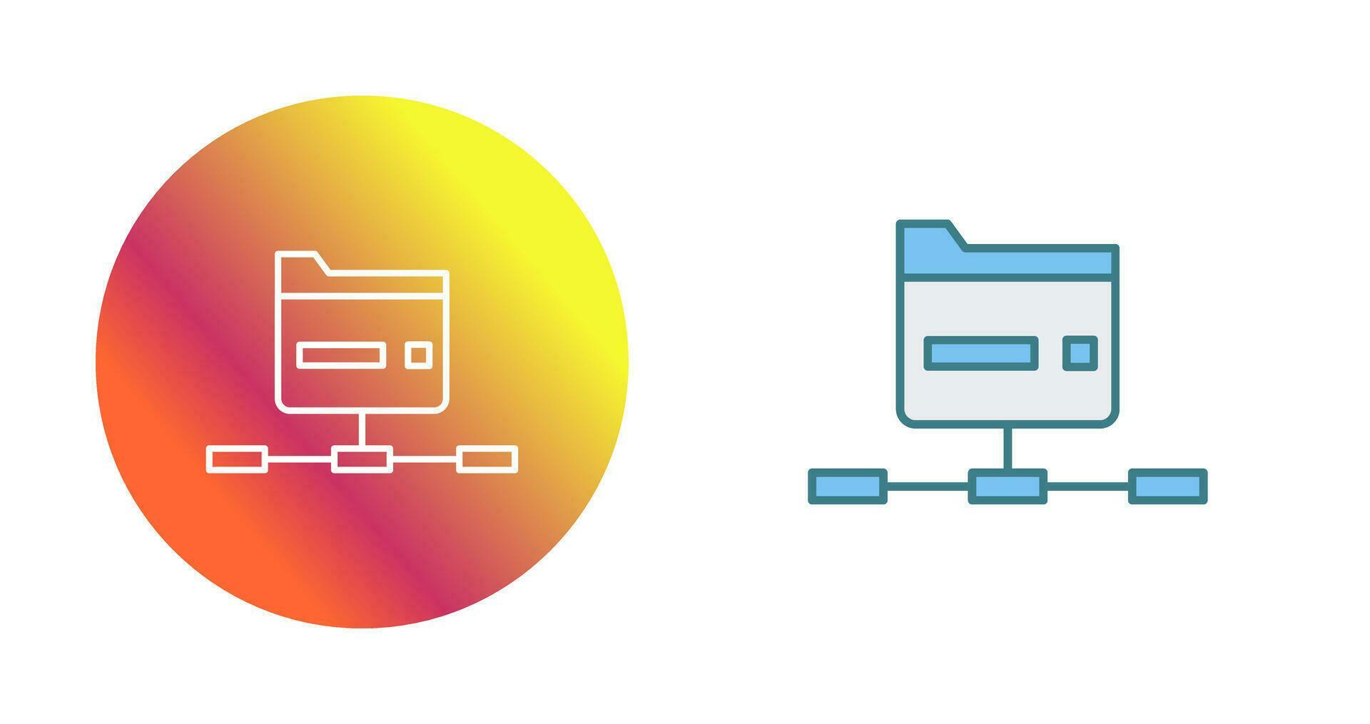 Network Folder Vector Icon 31100796 Vector Art at Vecteezy