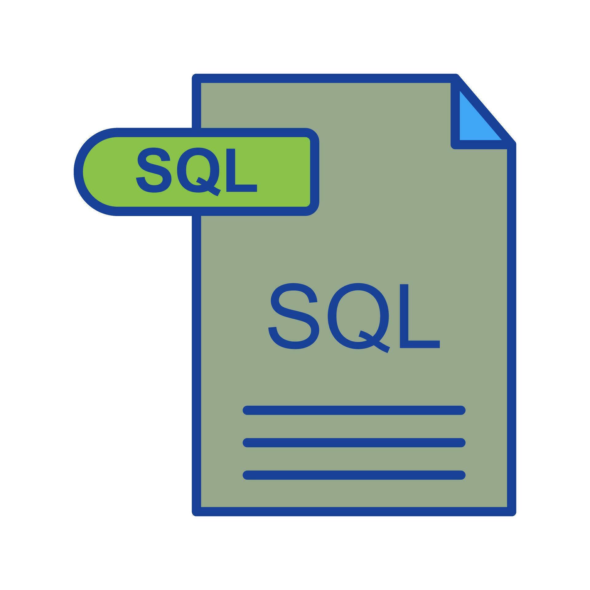 SQL Vector Icon 31104744 Vector Art at Vecteezy