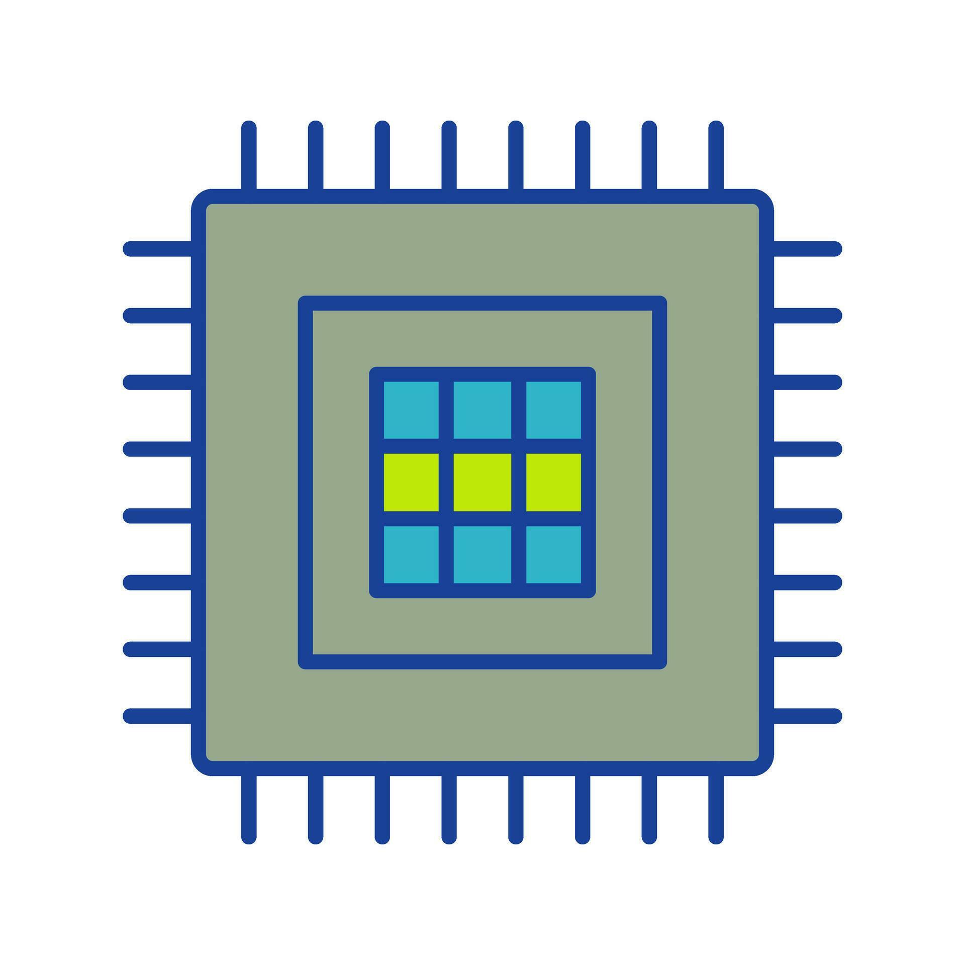Processor Vector Icon 31105549 Vector Art at Vecteezy