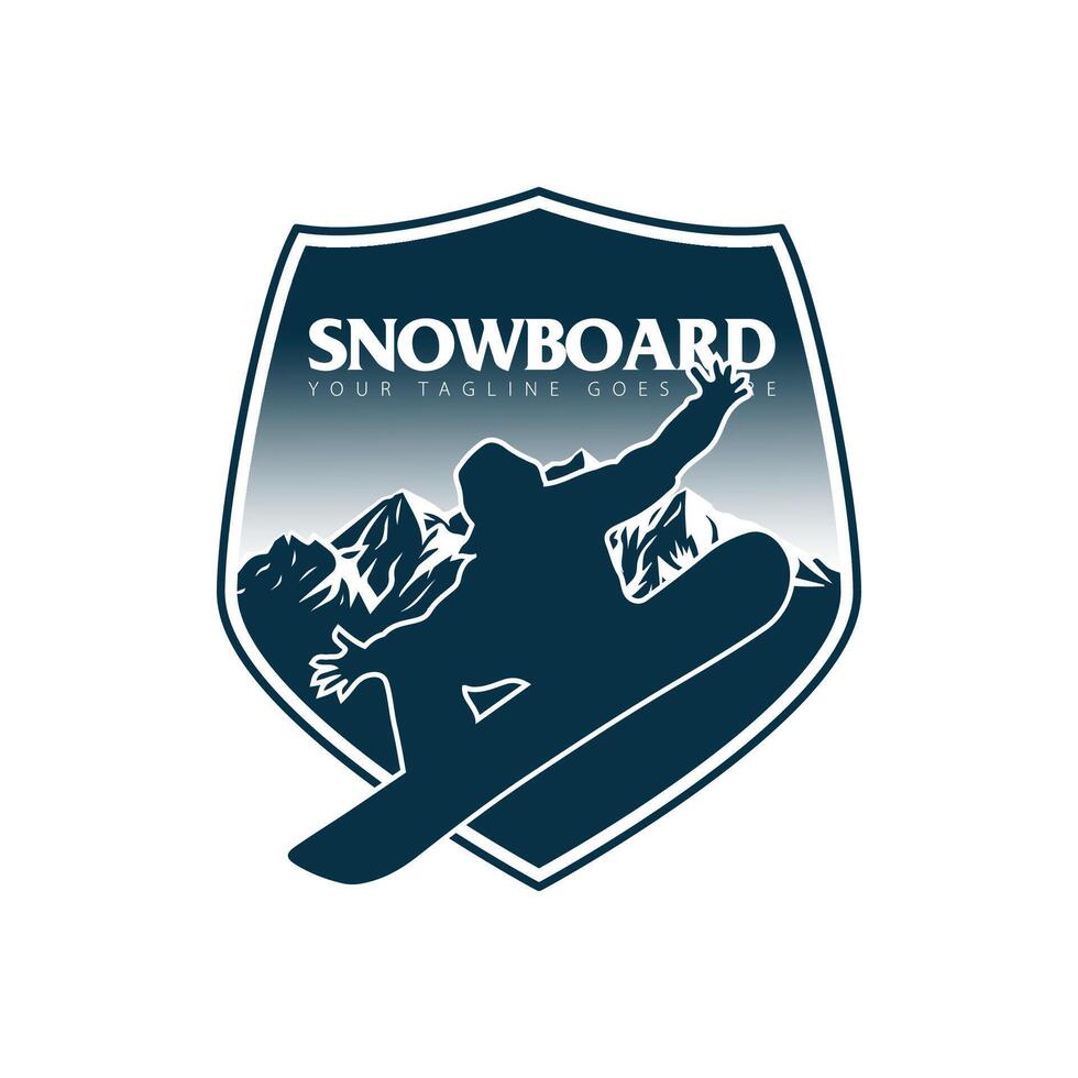 snowboard logo vector 31107292 Vector Art at Vecteezy