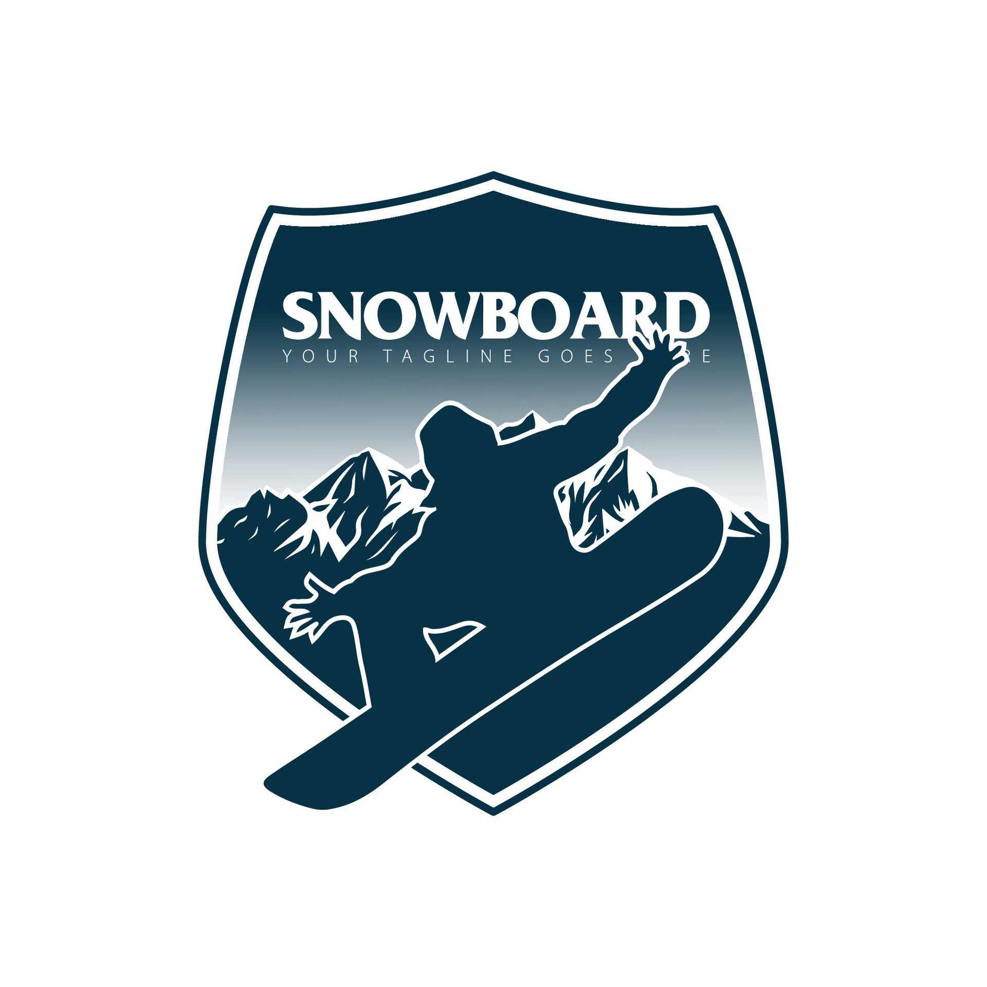 snowboard logo vector 31107292 Vector Art at Vecteezy