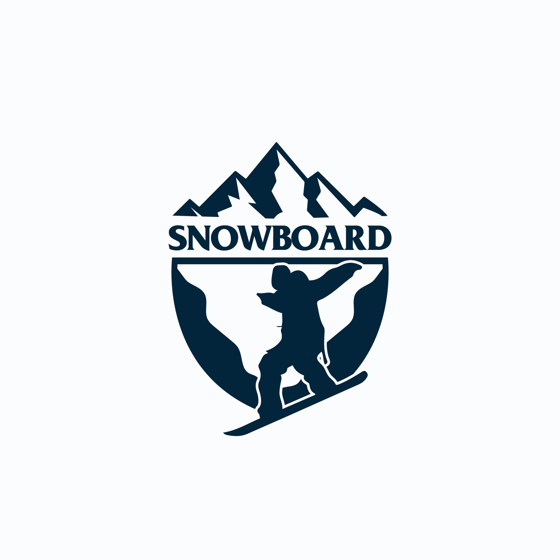 snowboard logo vector 31107295 Vector Art at Vecteezy