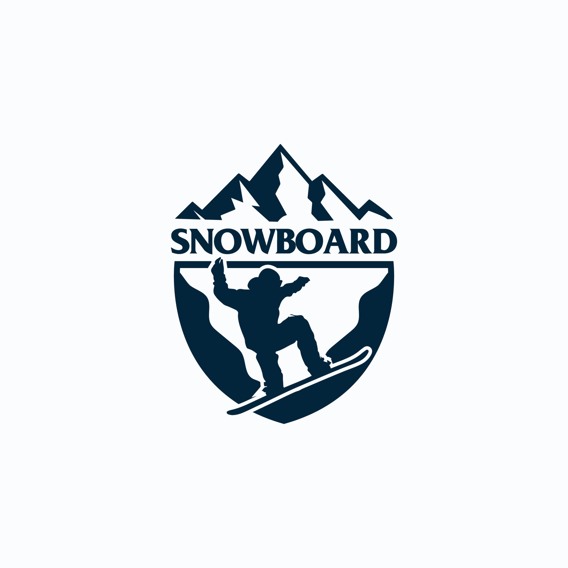 snowboard logo vector 31107330 Vector Art at Vecteezy
