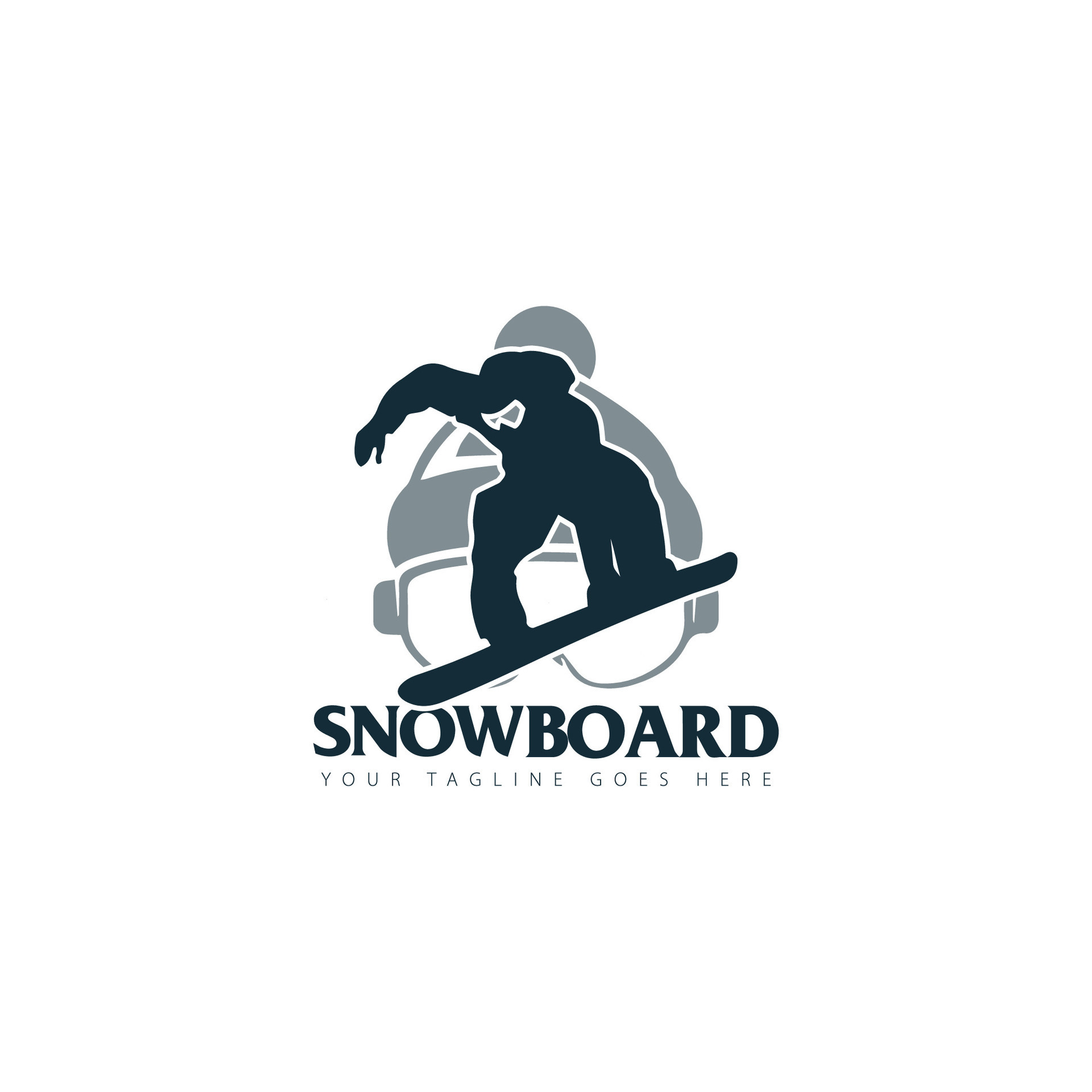snowboard logo vector 31107340 Vector Art at Vecteezy