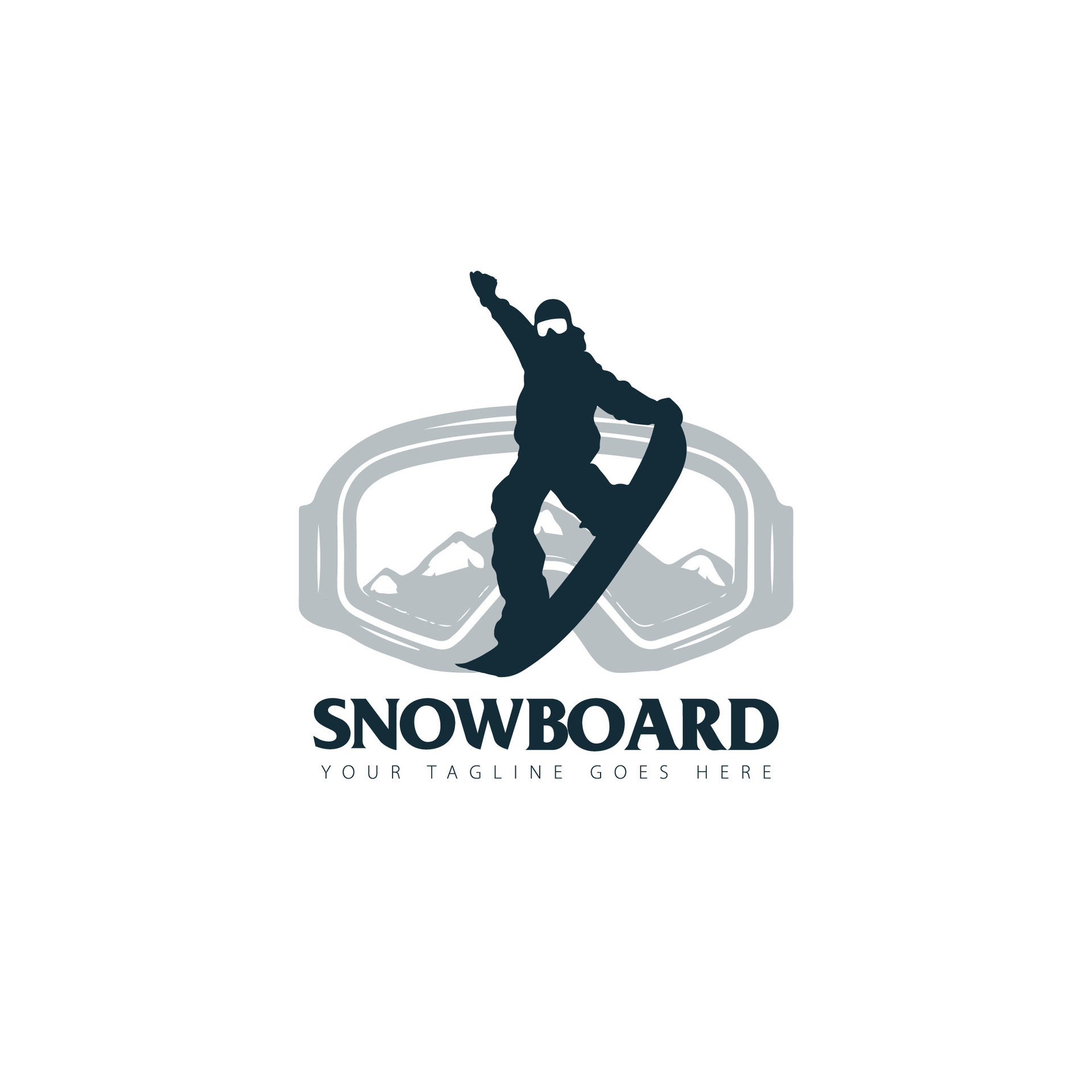 snowboard logo vector 31107509 Vector Art at Vecteezy