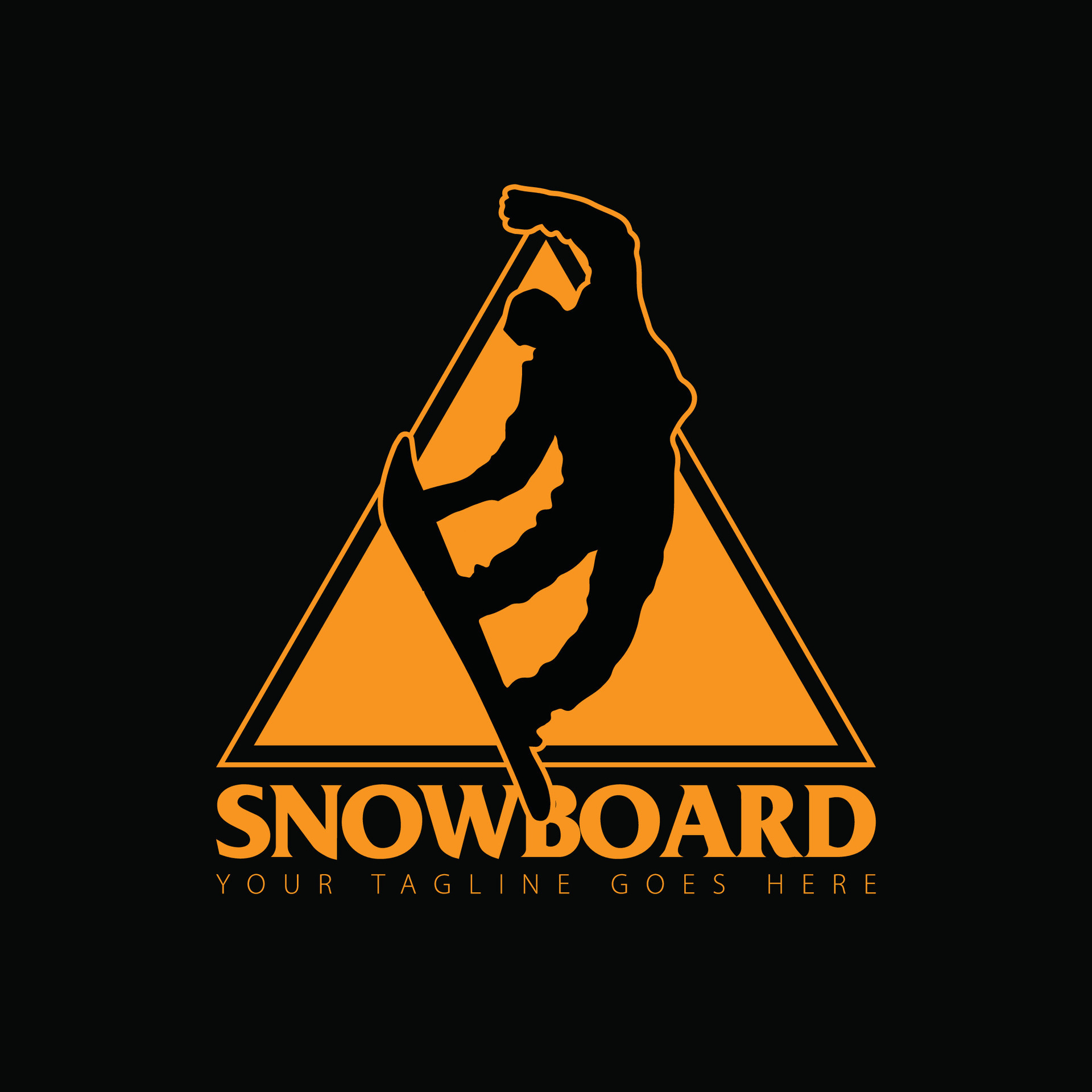 snowboard logo vector 31107520 Vector Art at Vecteezy